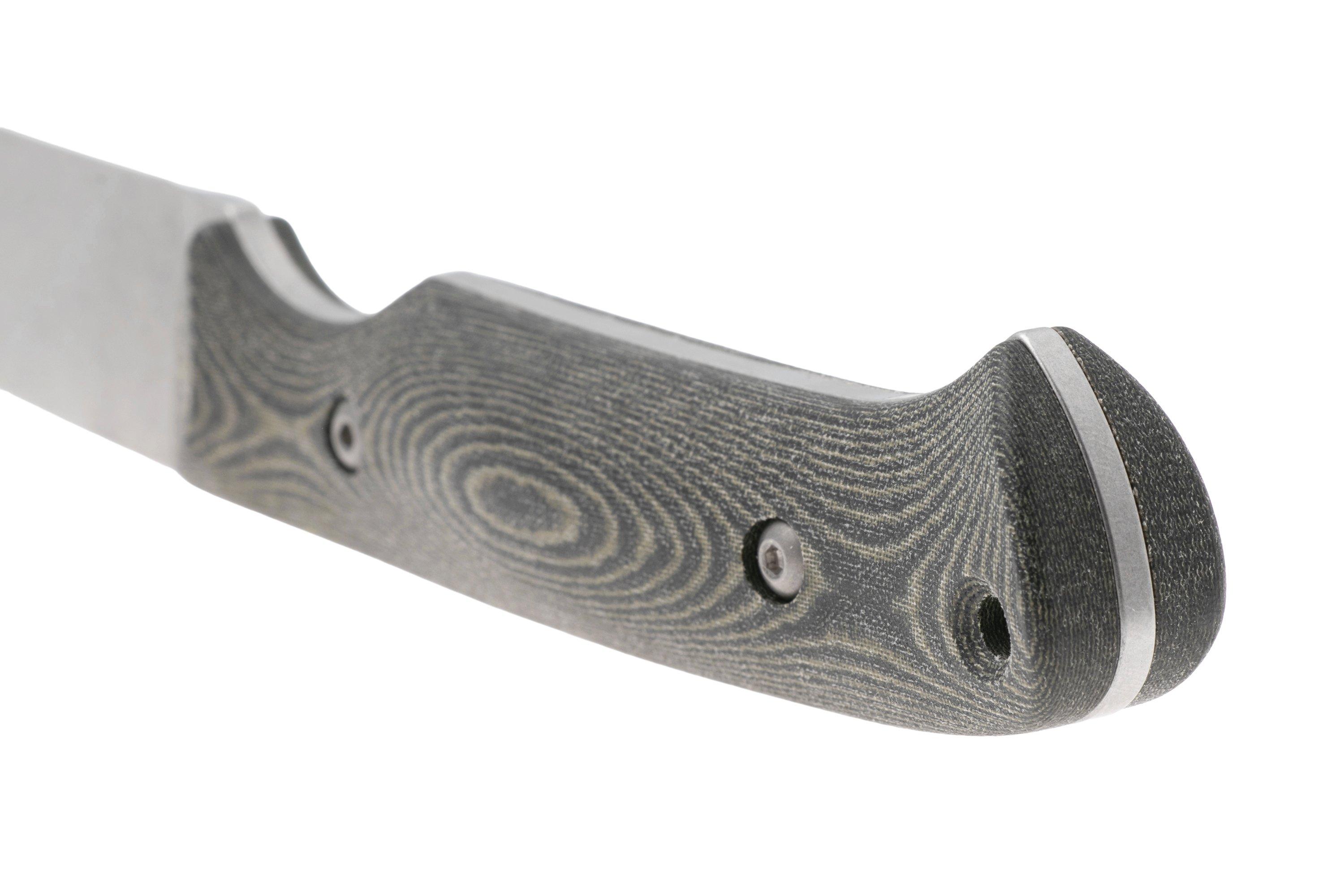 White River Knives Hunter, S35VN, Black O.D. Green Micarta, cuchillo de ...