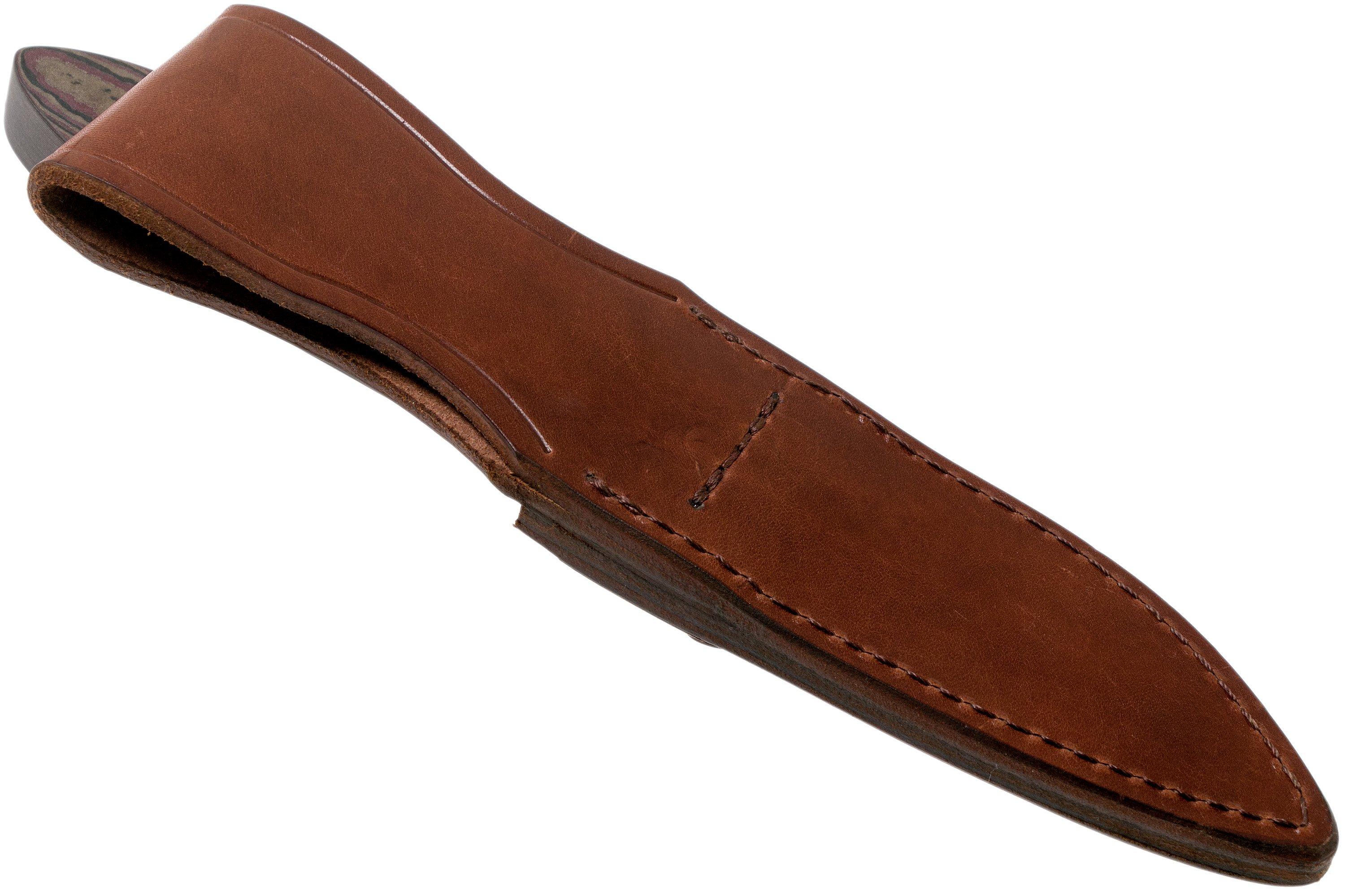 White River Knives Sendero Classic hunting knife Black Red Richlite ...