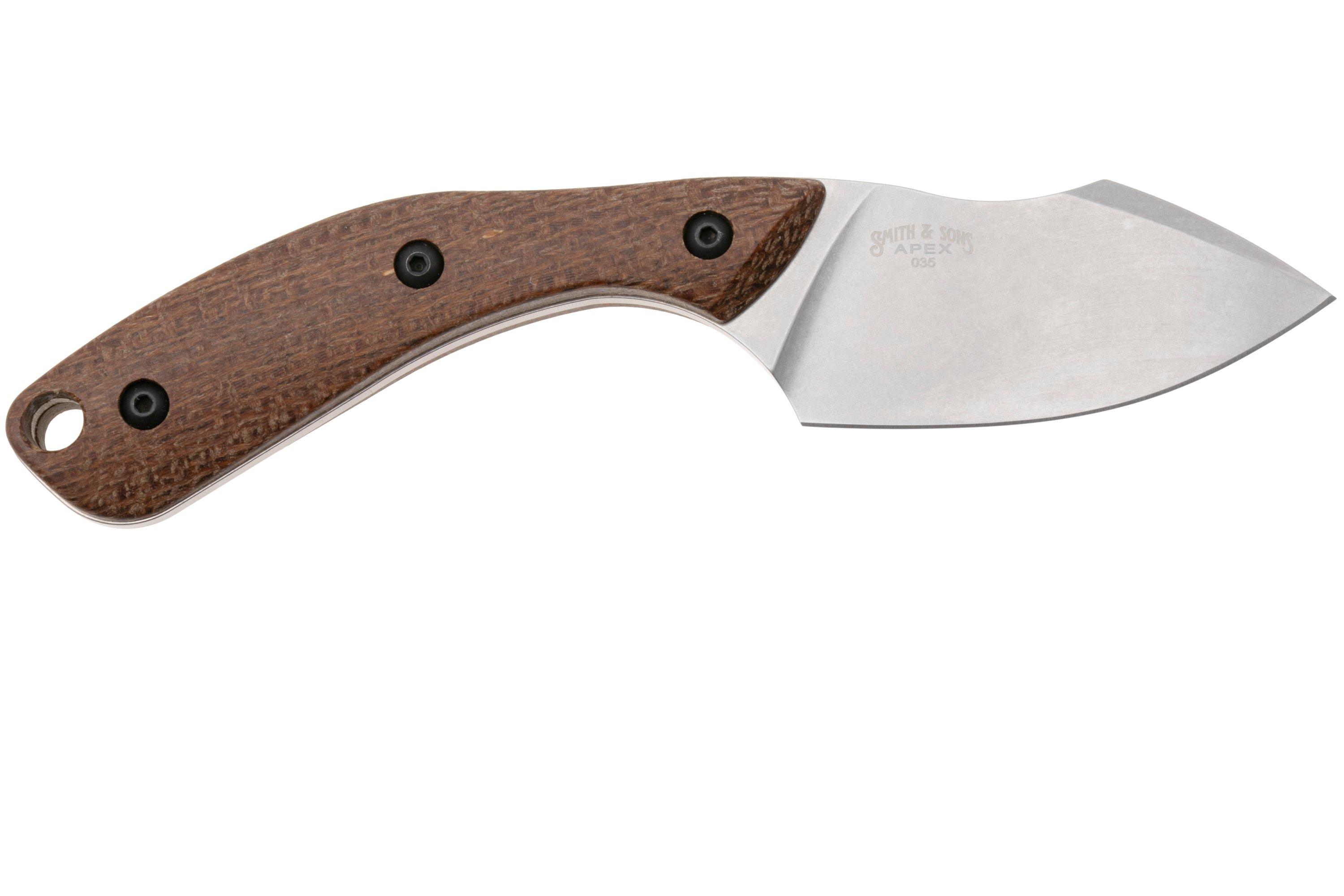 White River Knives Apex WRSS-APX-BNA Stonewashed MagnaCut, Natural ...