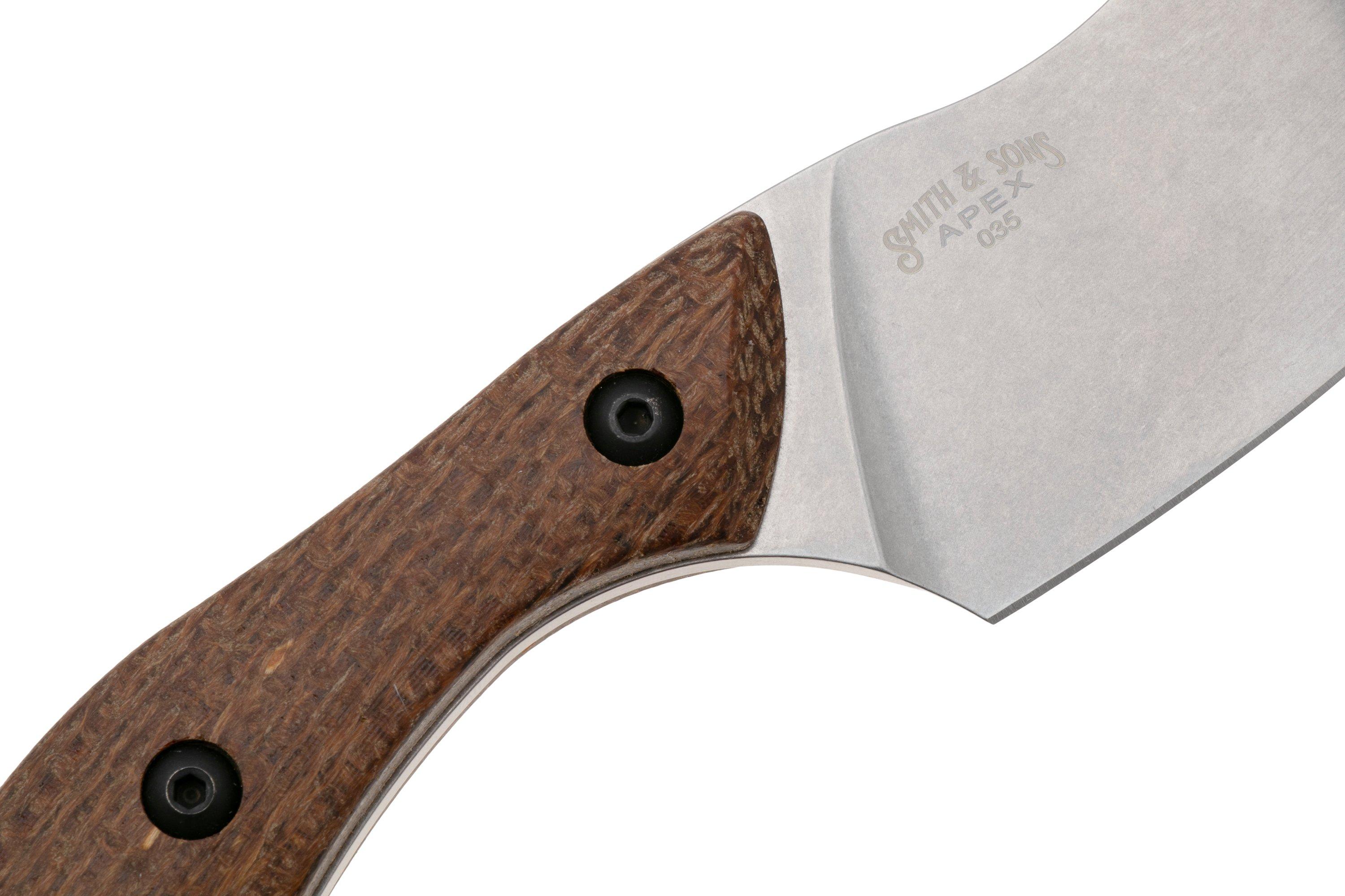 White River Knives Apex WRSS-APX-BNA Stonewashed MagnaCut, Natural ...