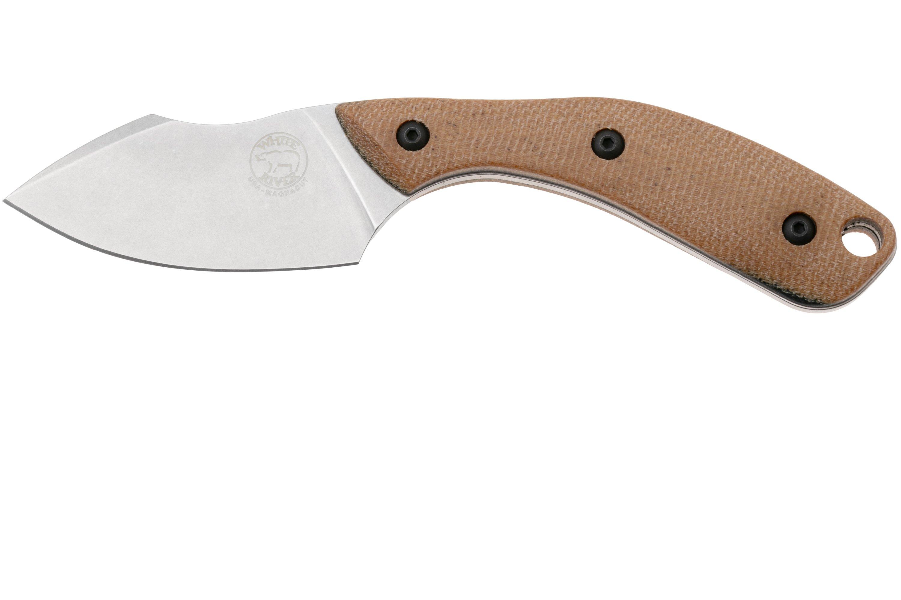 White River Knives Apex WRSS-APX-MNB Stonewashed MagnaCut, Natural ...