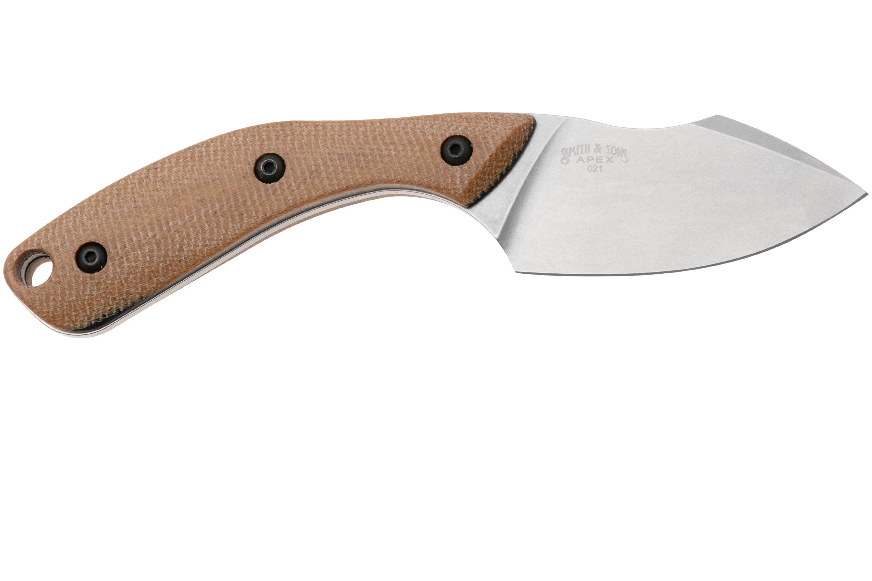 White River Knives Apex WRSS-APX-MNB Stonewashed MagnaCut, Natural ...