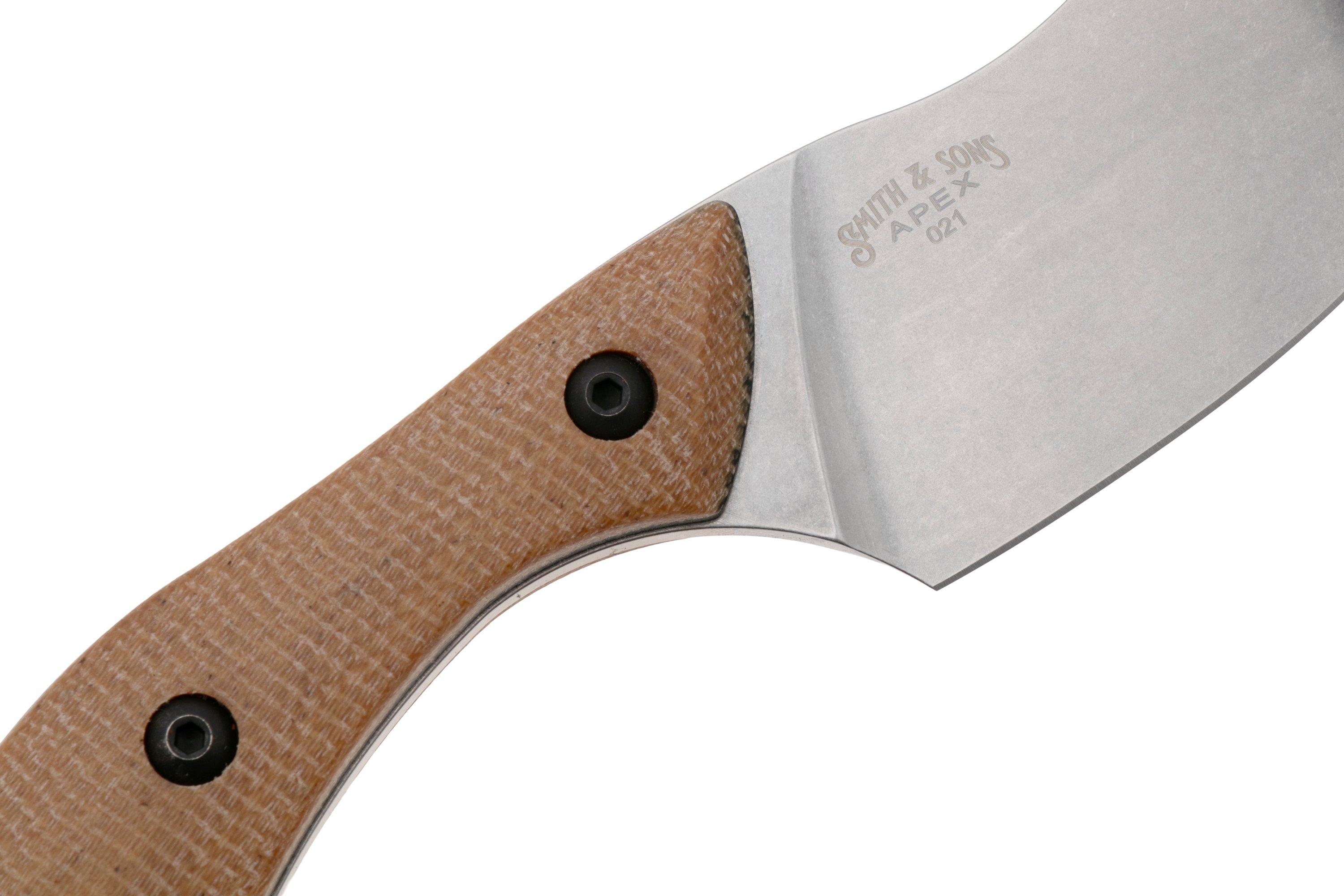 White River Knives Apex WRSS-APX-MNB Stonewashed MagnaCut, Natural ...