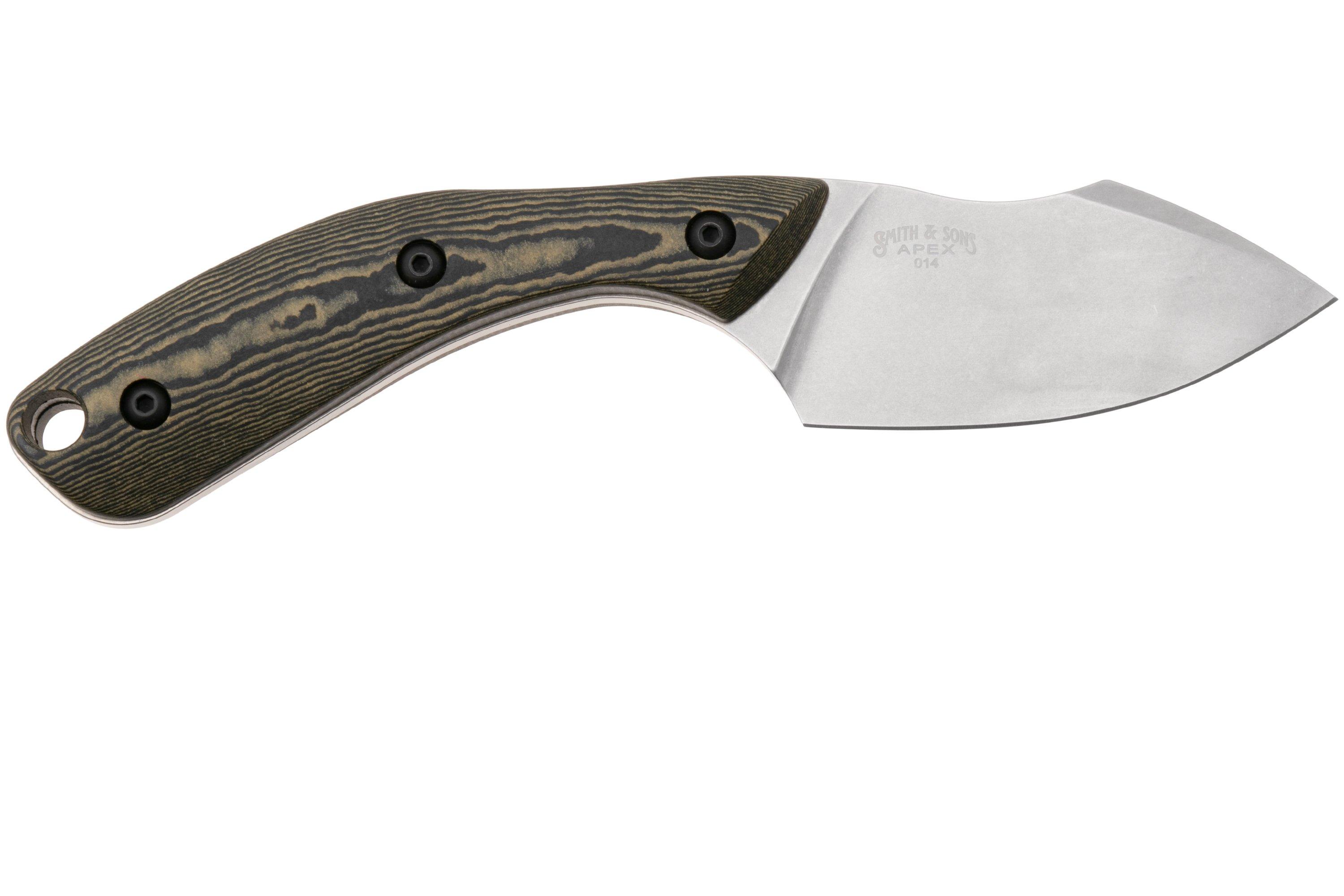 White River Knives Apex WRSS-APX-RMB Stonewashed Magnacut, Maple Black ...