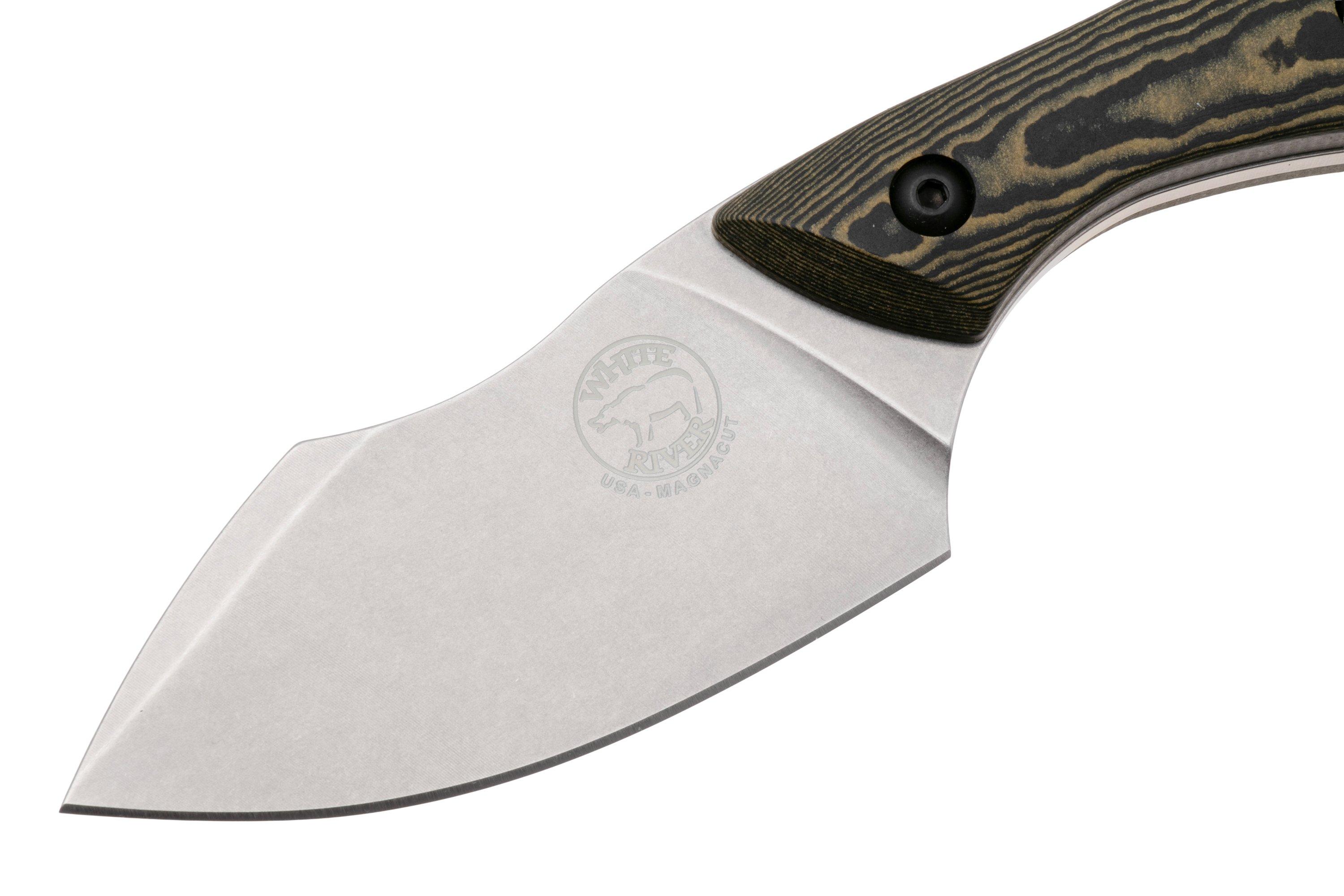 White River Knives Apex WRSS-APX-RMB Stonewashed Magnacut, Maple Black ...