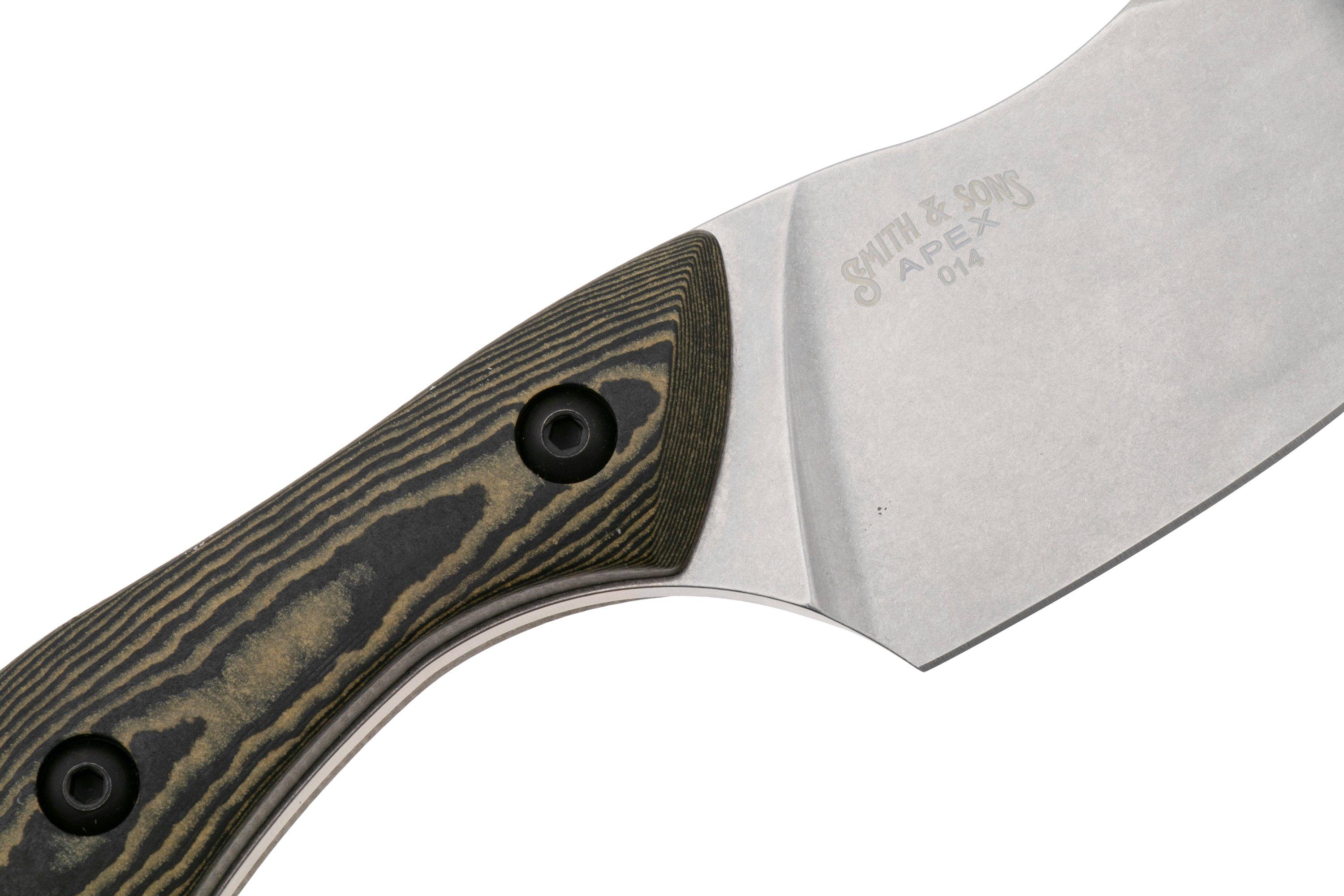White River Knives Apex WRSS-APX-RMB Stonewashed Magnacut, Maple Black ...