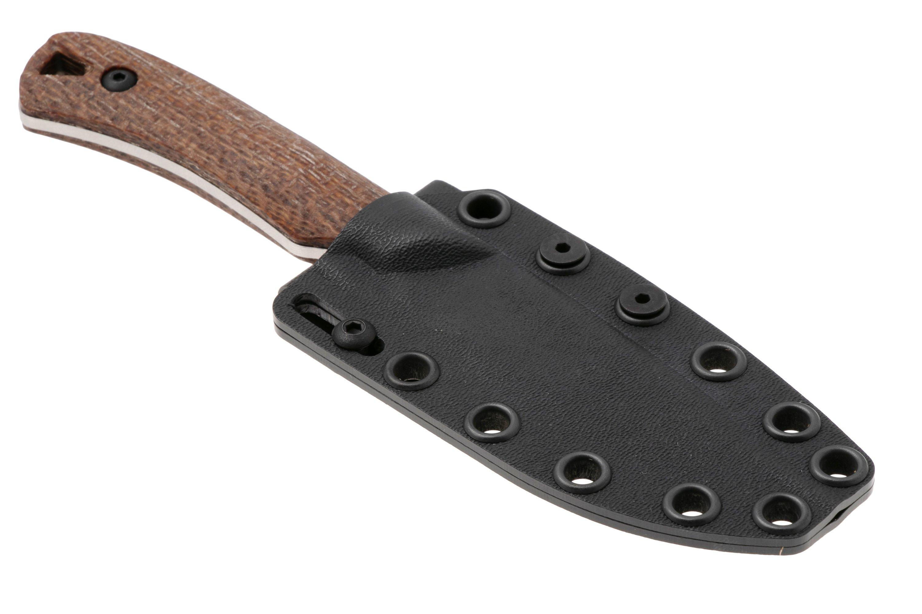 White River Knives Axiom WRSS-AXM-BNA Stonewashed MagnaCut, Natural ...