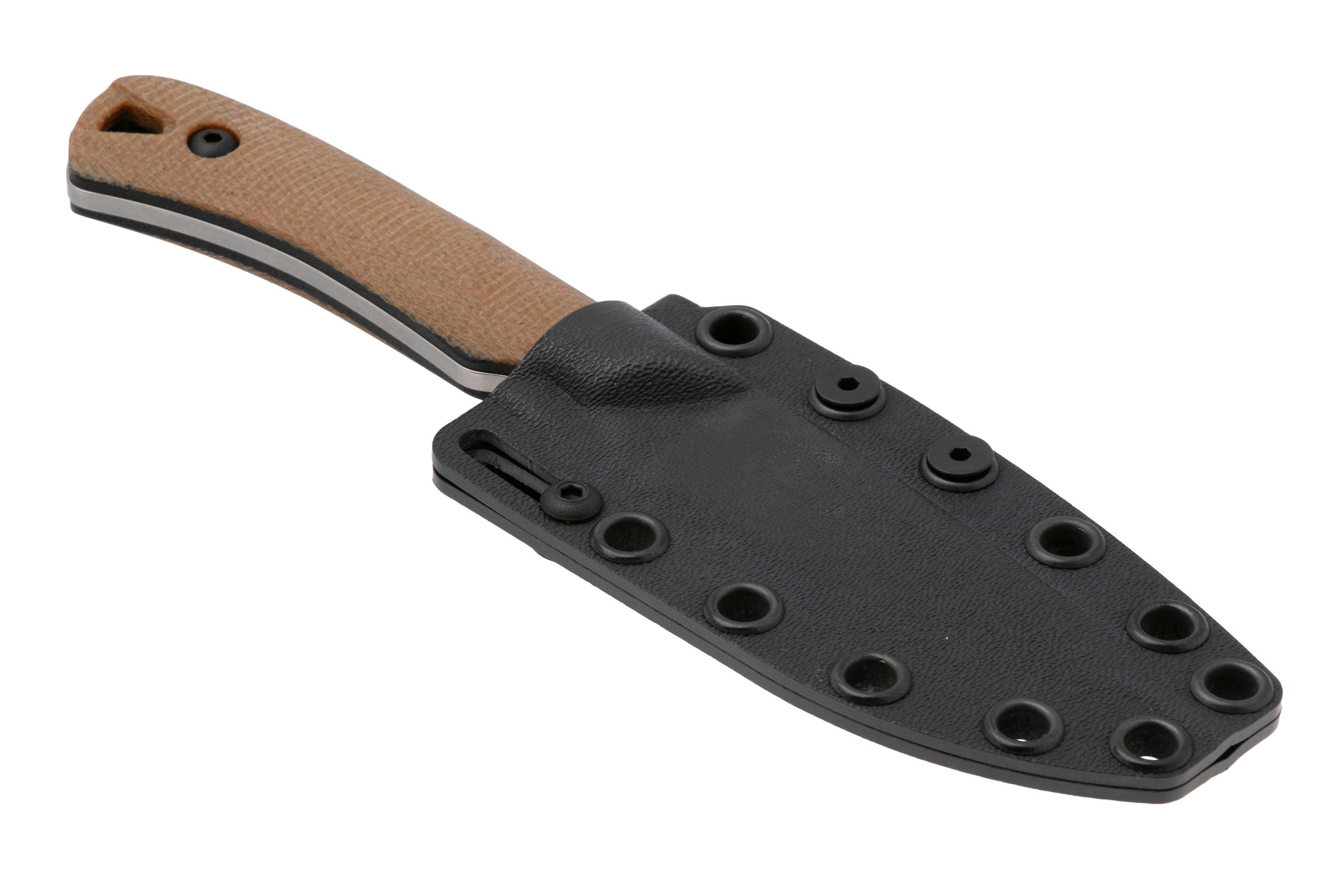 White River Knives Axiom WRSS-AXM-MNB Stonewashed MagnaCut, Natural ...