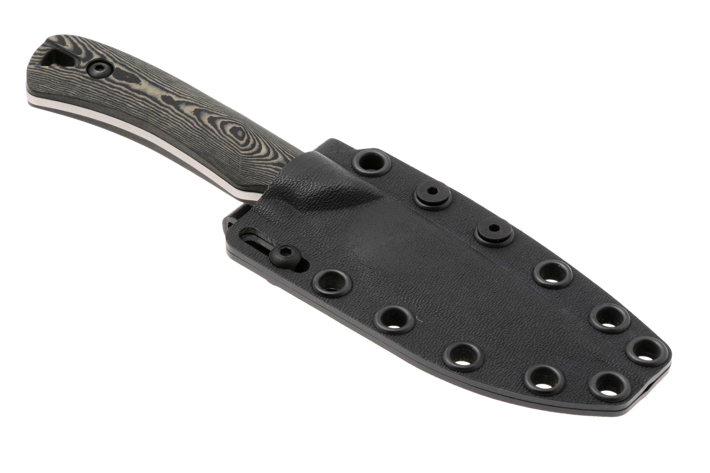 White River Knives Axiom WRSS-AXM-RMB Stonewashed MagnaCut, Maple Black ...