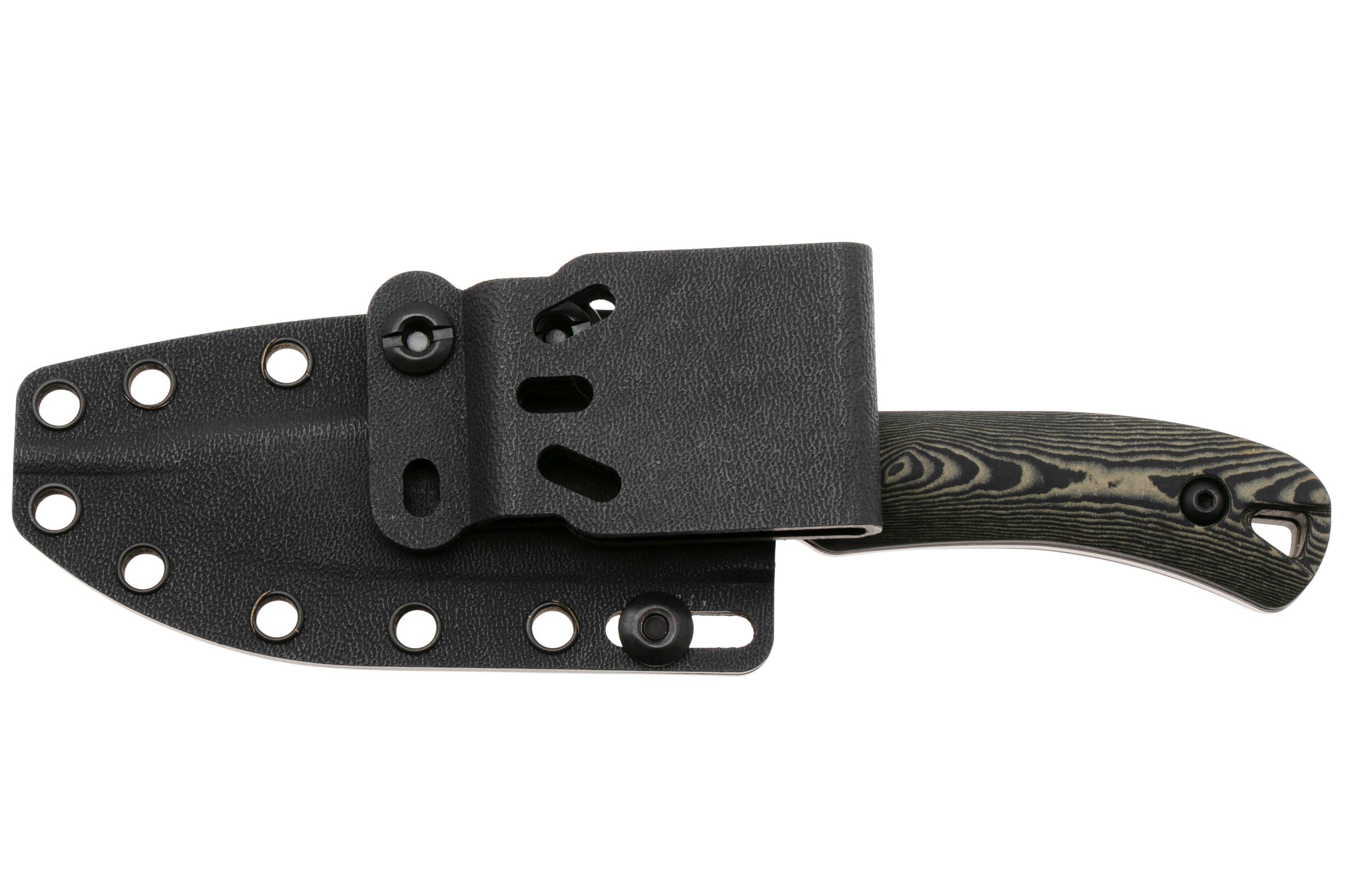 White River Knives Axiom WRSS-AXM-RMB Stonewashed MagnaCut, Maple Black ...