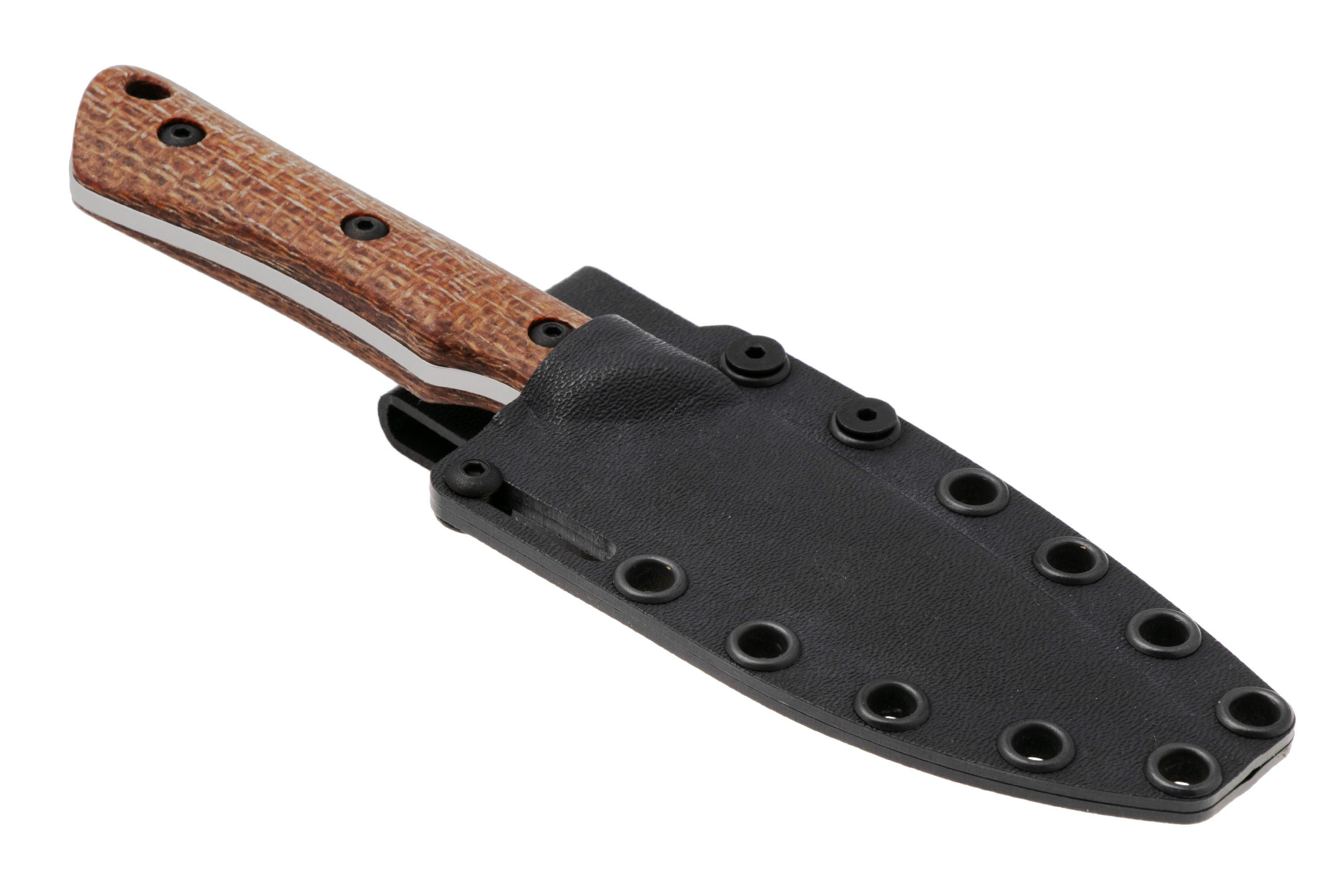 White River Knives Brave WRSS-BRV-BNA Stonewashed MagnaCut, Natural ...