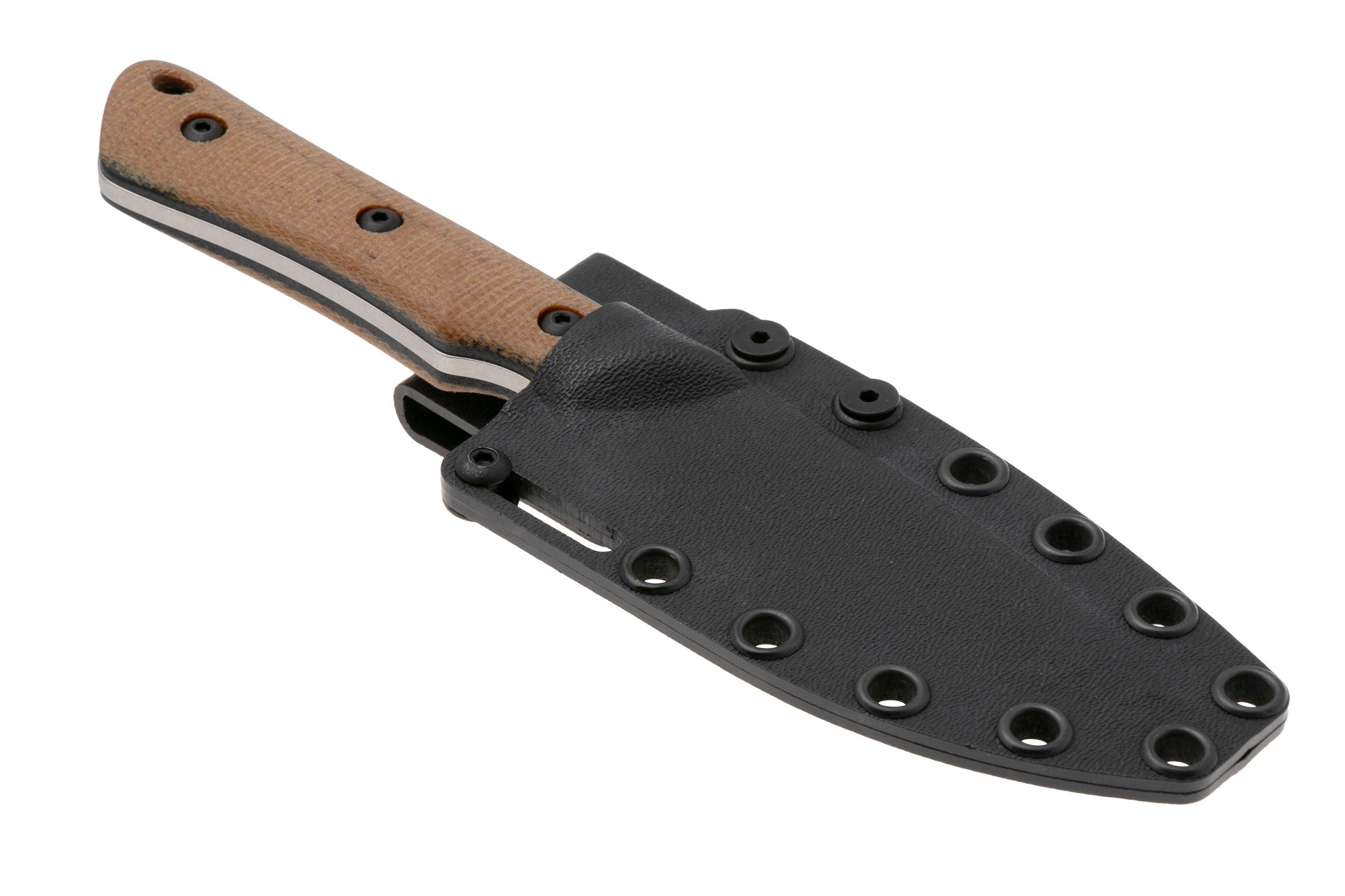 White River Knives Brave WRSS-BRV-MNB Stonewashed MagnaCut, Natural ...