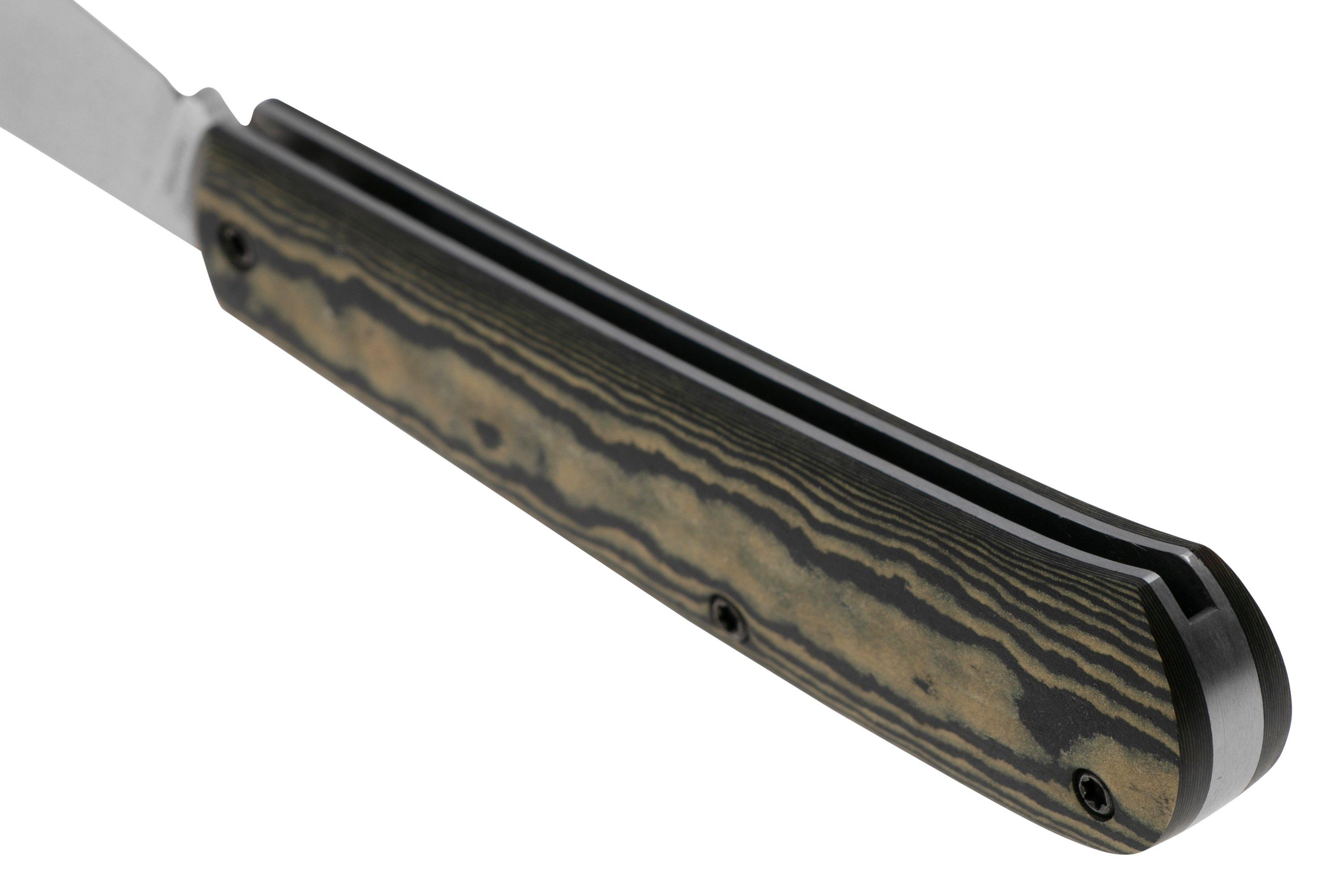 White River Knives Trailhead Trapper THT-RMB S35VN, Maple and Black ...