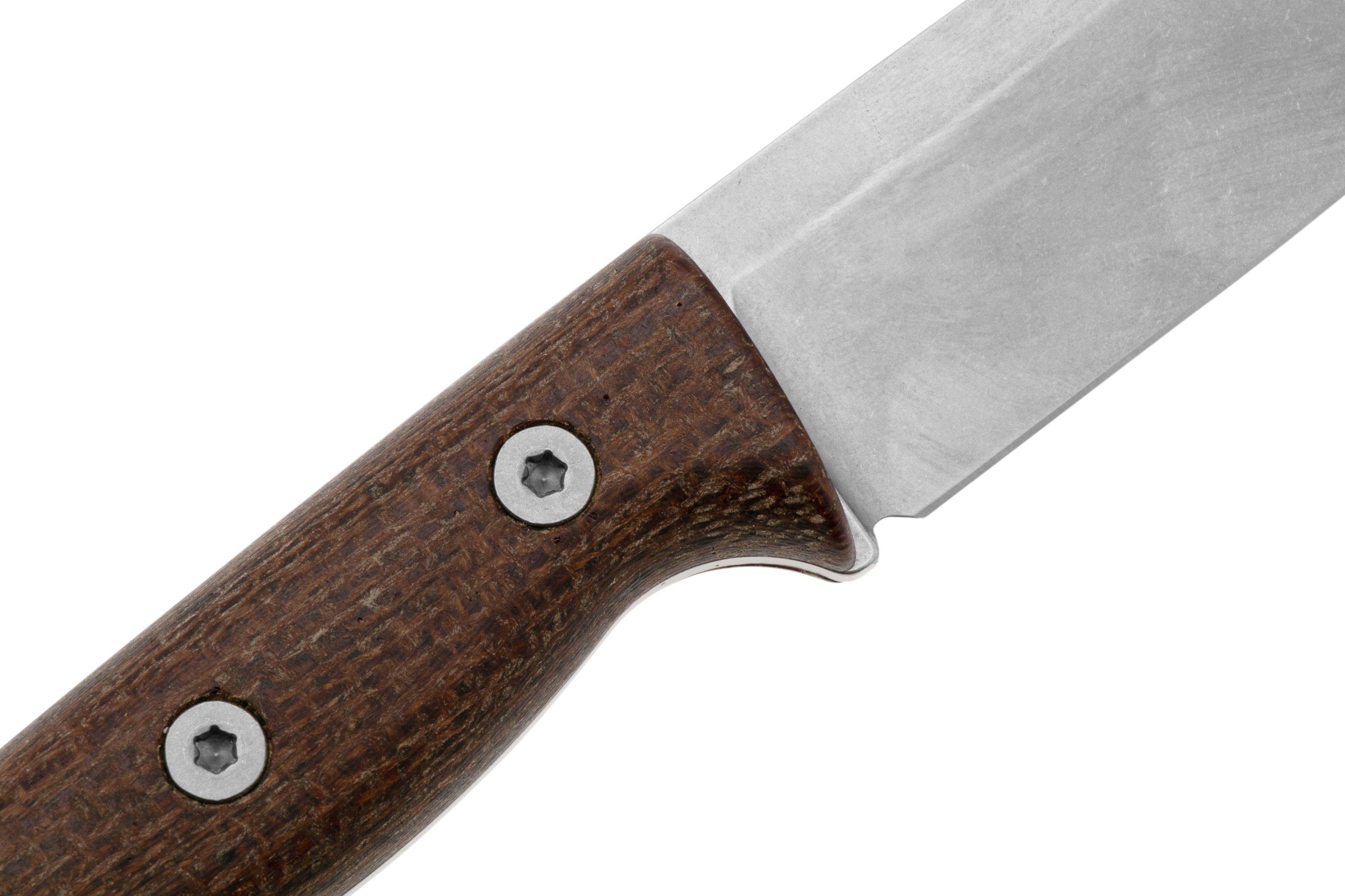 White River Knives Ursus Cub UR35-BNA CPM Magnacut, Natural Burlap ...