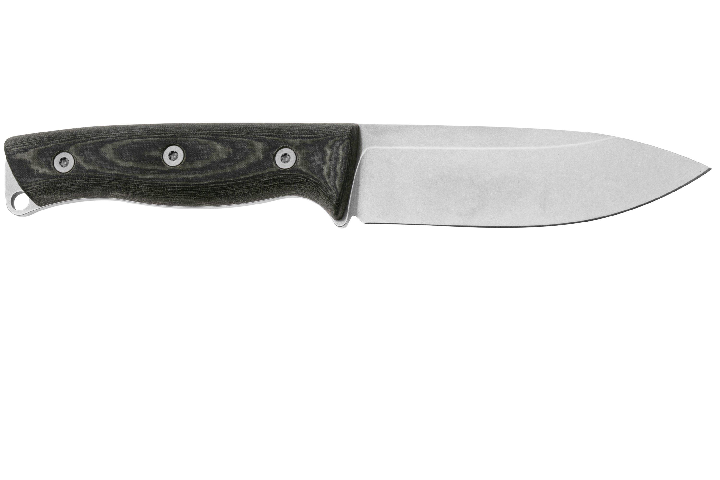 White River Knives Ursus 45 MagnaCut Black & OD Green Linen Micarta ...