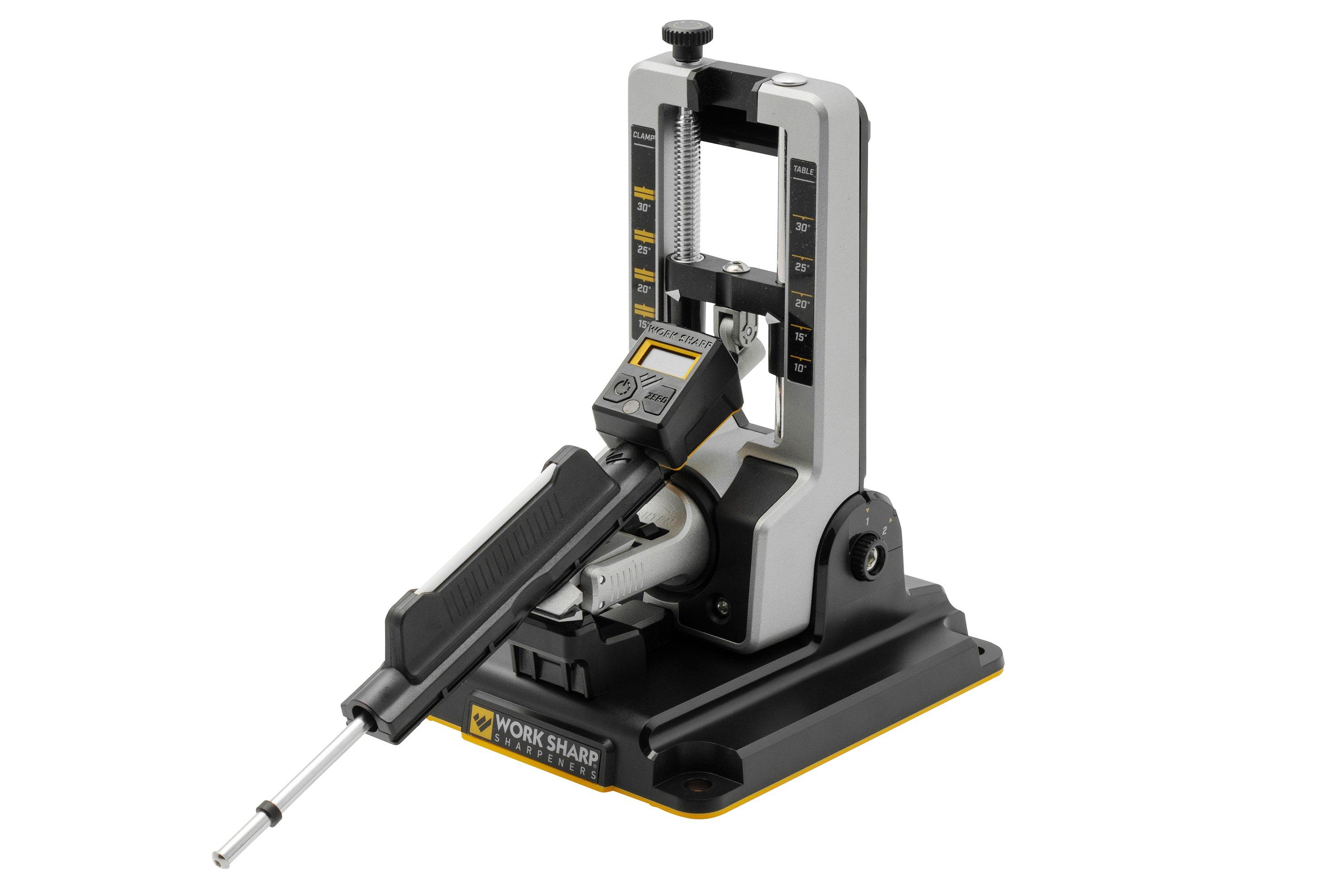 Work Sharp Professional Precision Adjust Elite Knife Sharpener WSBCHPAJ-PRO-ELT, sistema de ...