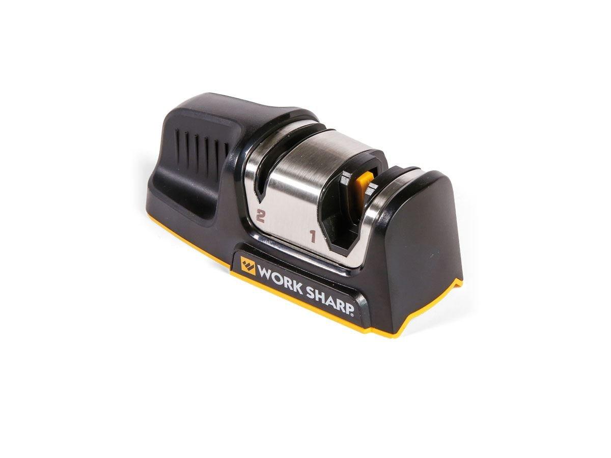 Work Sharp Kitchen Edge Sharpener WSKTNKES pull-through sharpener ...