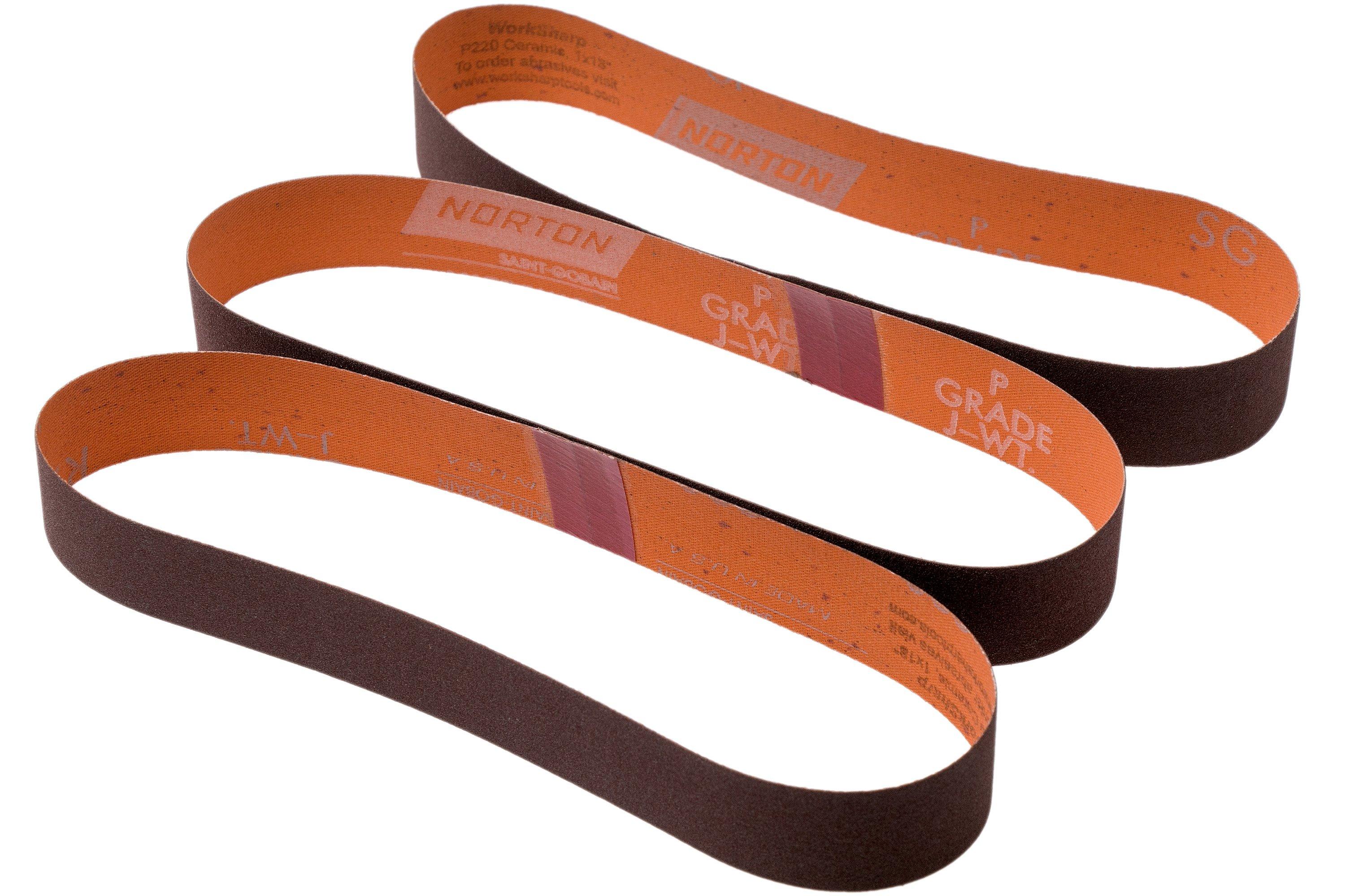 Work Sharp Blade Grinding Attachment sharpening belt set, P220 coarse ...