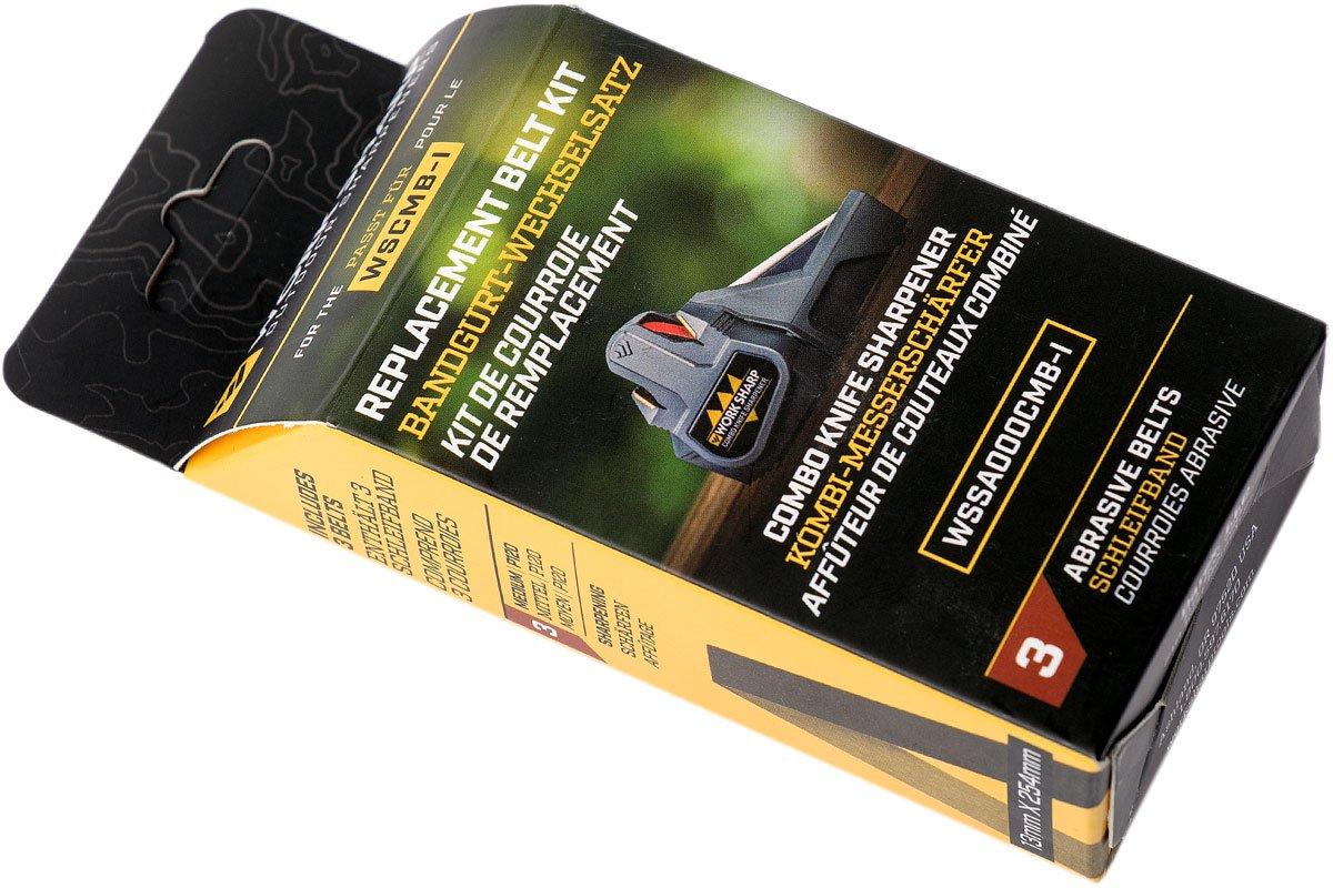 Work Sharp 3-piece sharpening belt replacement set for the Combo ...