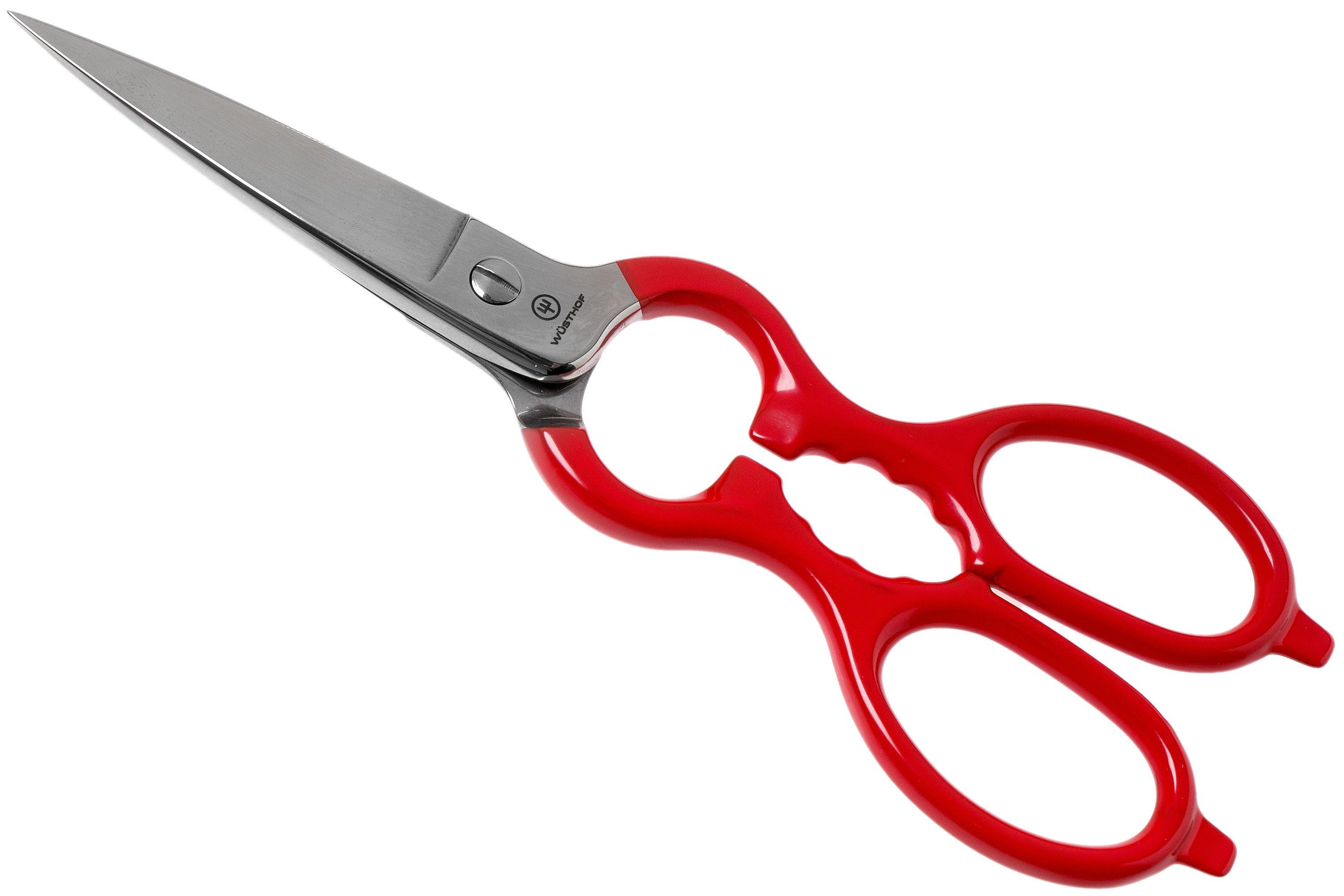 Wusthof 1059594902 kitchen shears, red | Advantageously shopping at ...
