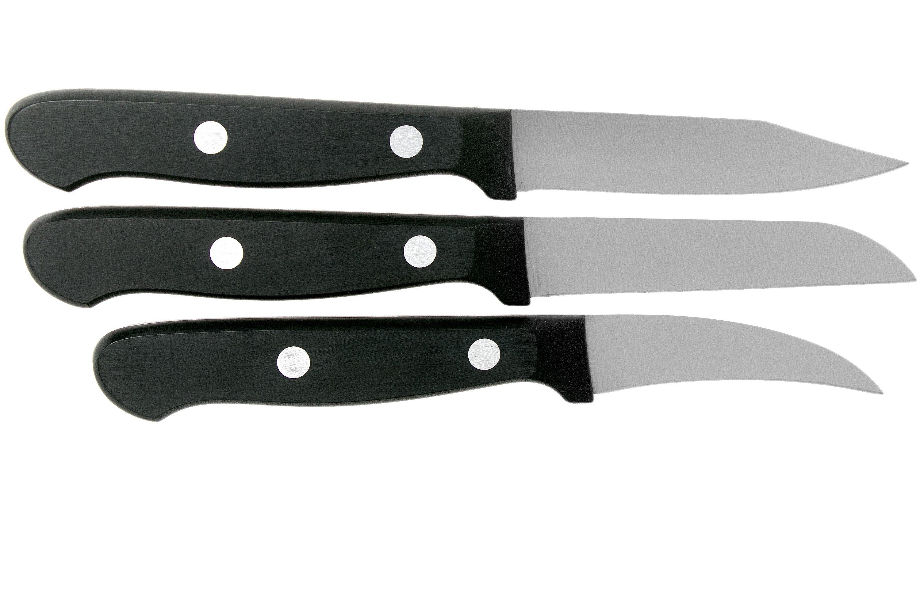 Wüsthof Gourmet 3-piece vegetable knife set, 1125060310 ...