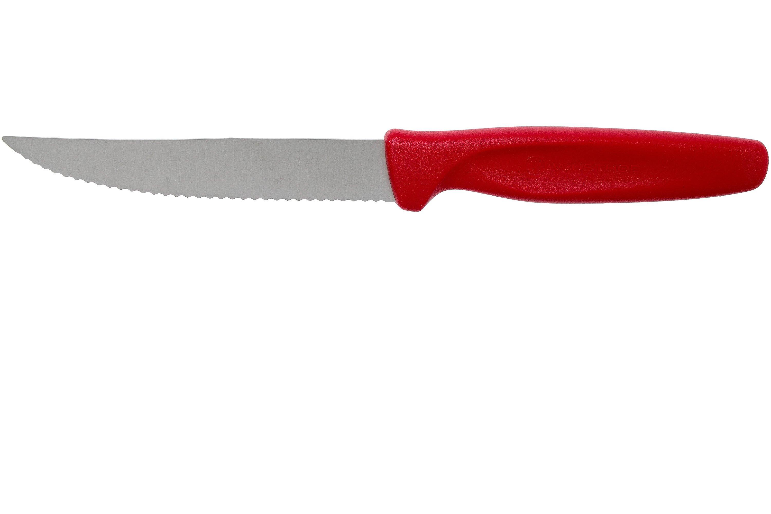 Wüsthof Create Collection coltello per bistecca/pizza 10cm rosso | Fare ...