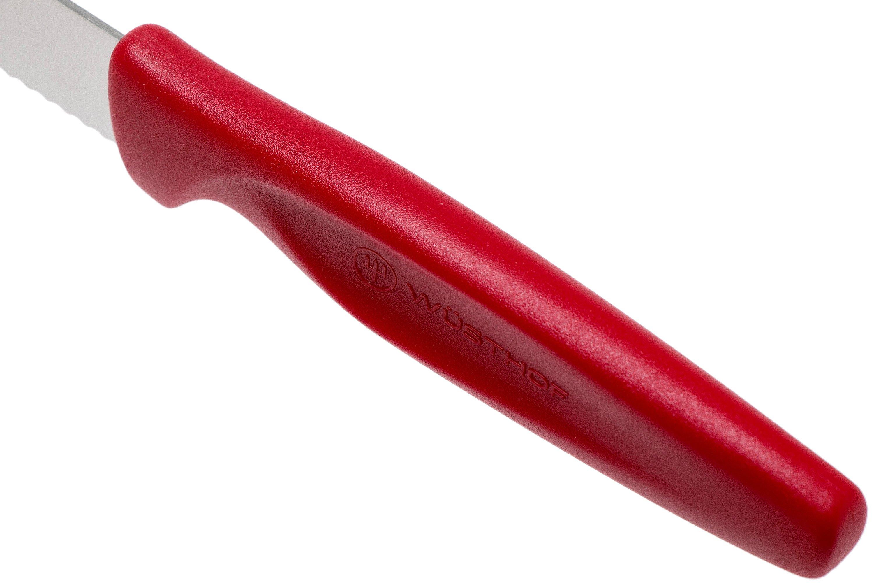 Wüsthof Create Collection coltello per bistecca/pizza 10cm rosso | Fare ...