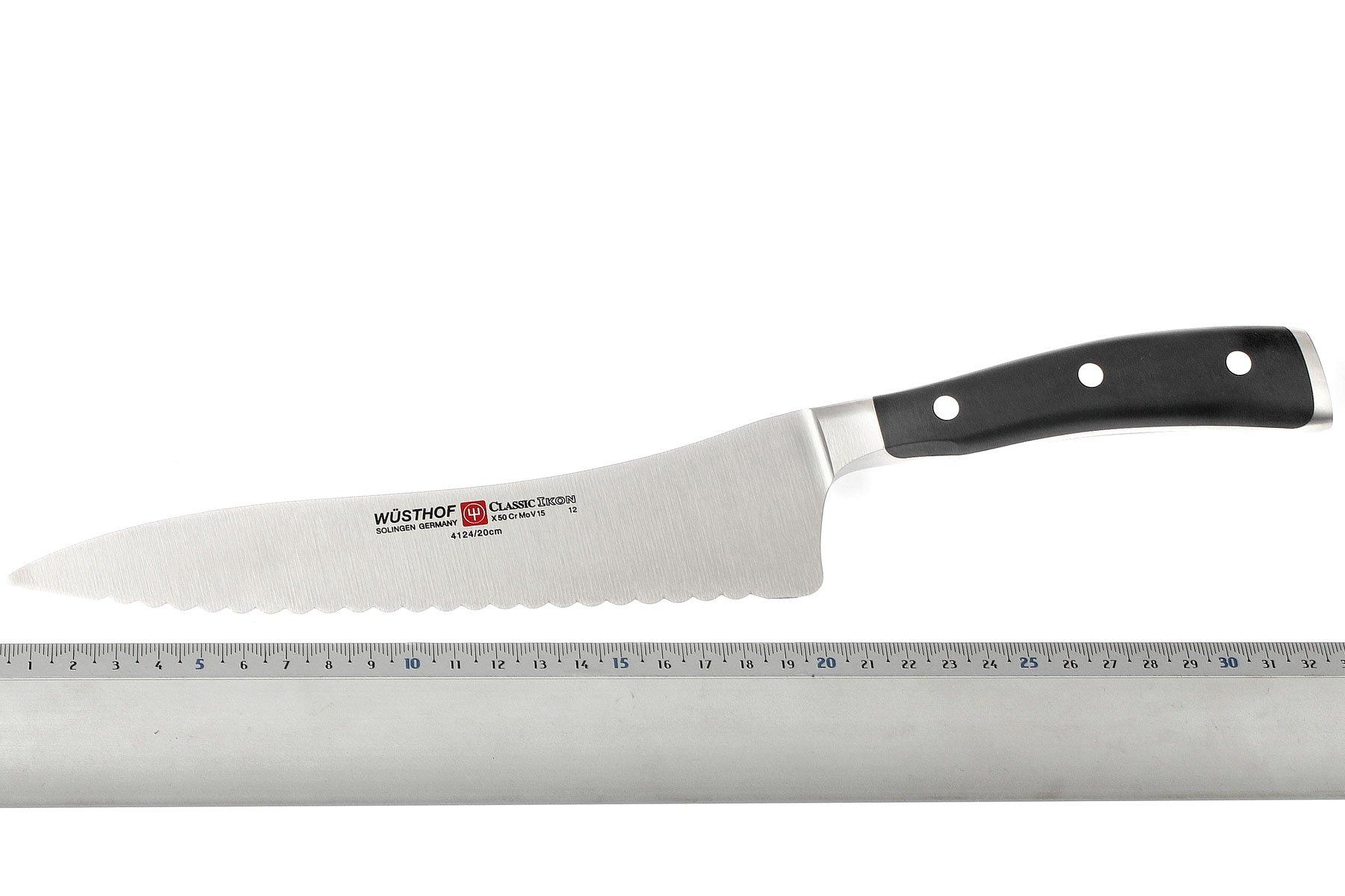 Wusthof Classic IKON Deli Knife 20 cm (8") | Advantageously shopping at ...