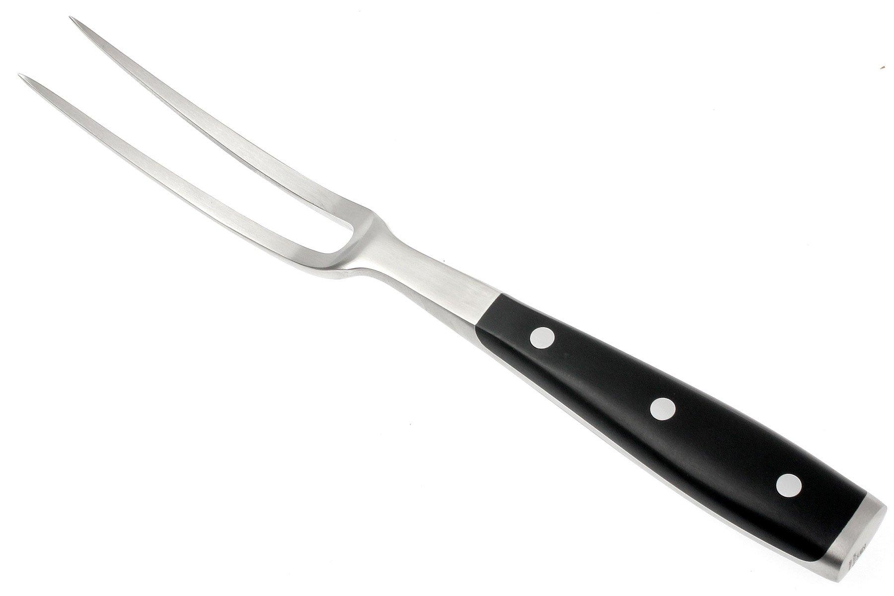 Wusthof Classic IKON Curved Meat Fork 16 cm (6") | Advantageously ...