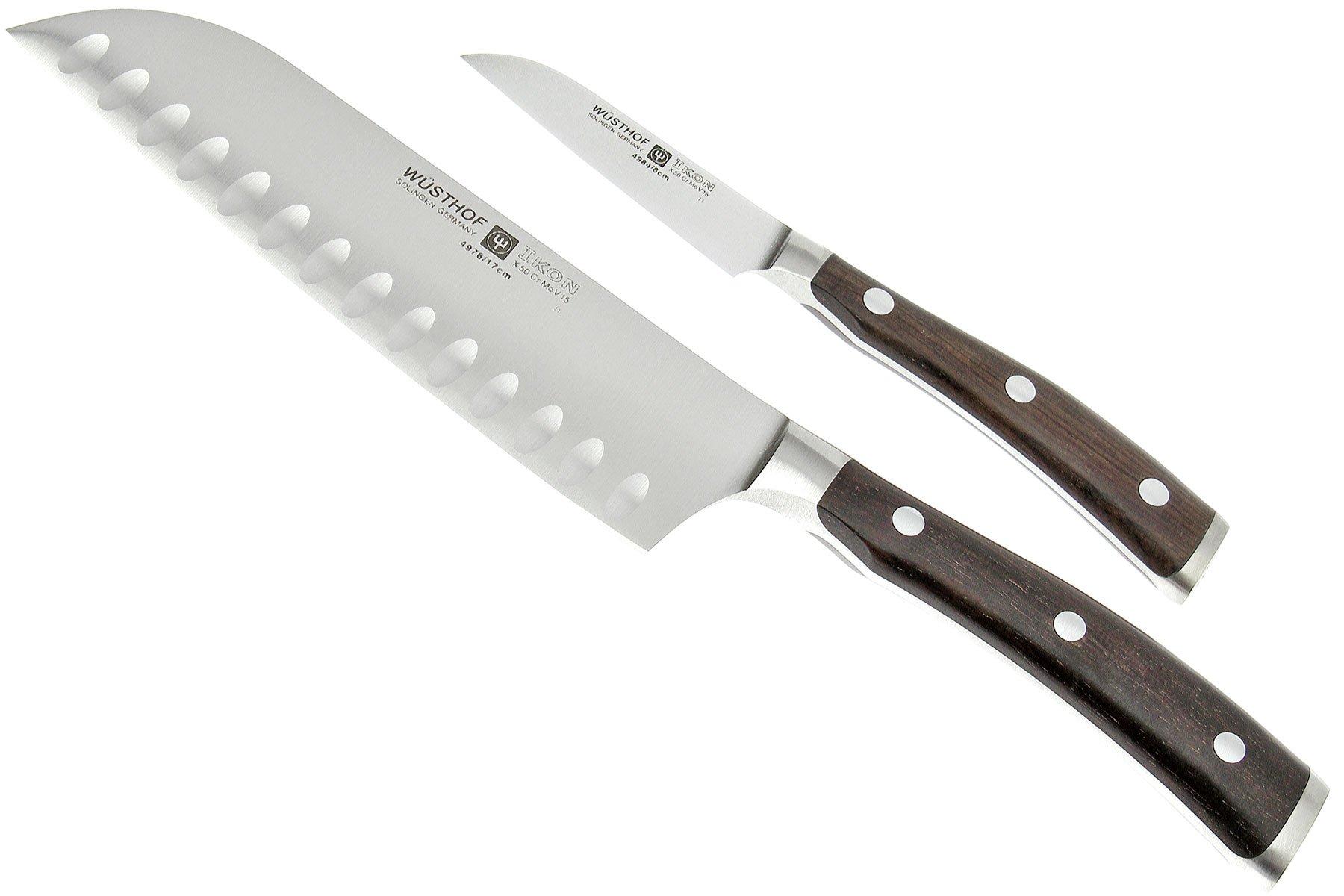 Wusthof IKON Messenset 2-dlg | Voordelig kopen bij knivesandtools.be