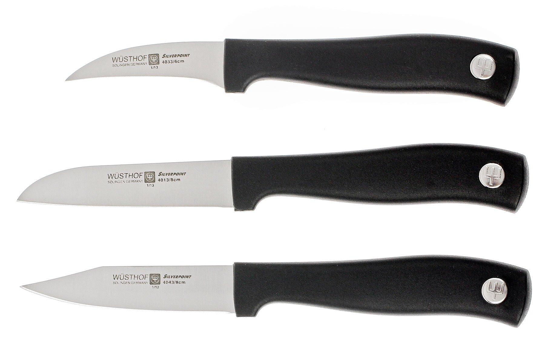 Wüsthof Silverpoint 3-Piece Knife Set 9352 | Advantageously shopping at ...
