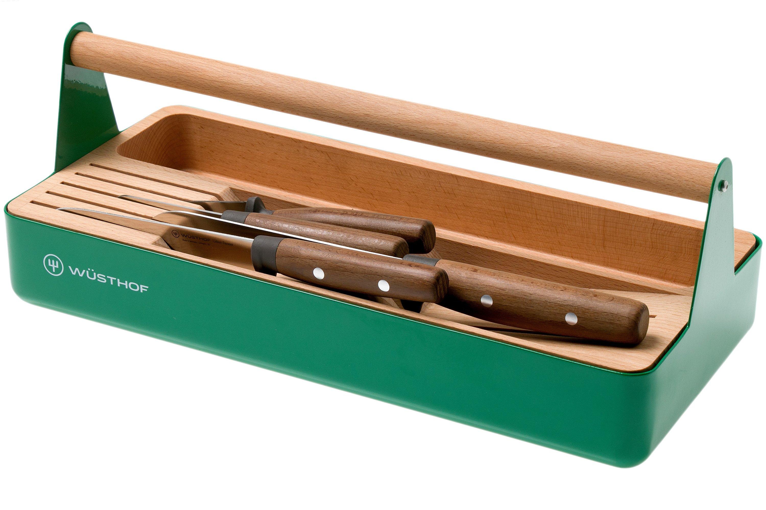 Wüsthof Urban Farmer tool basket with four knives, 9480-1 ...