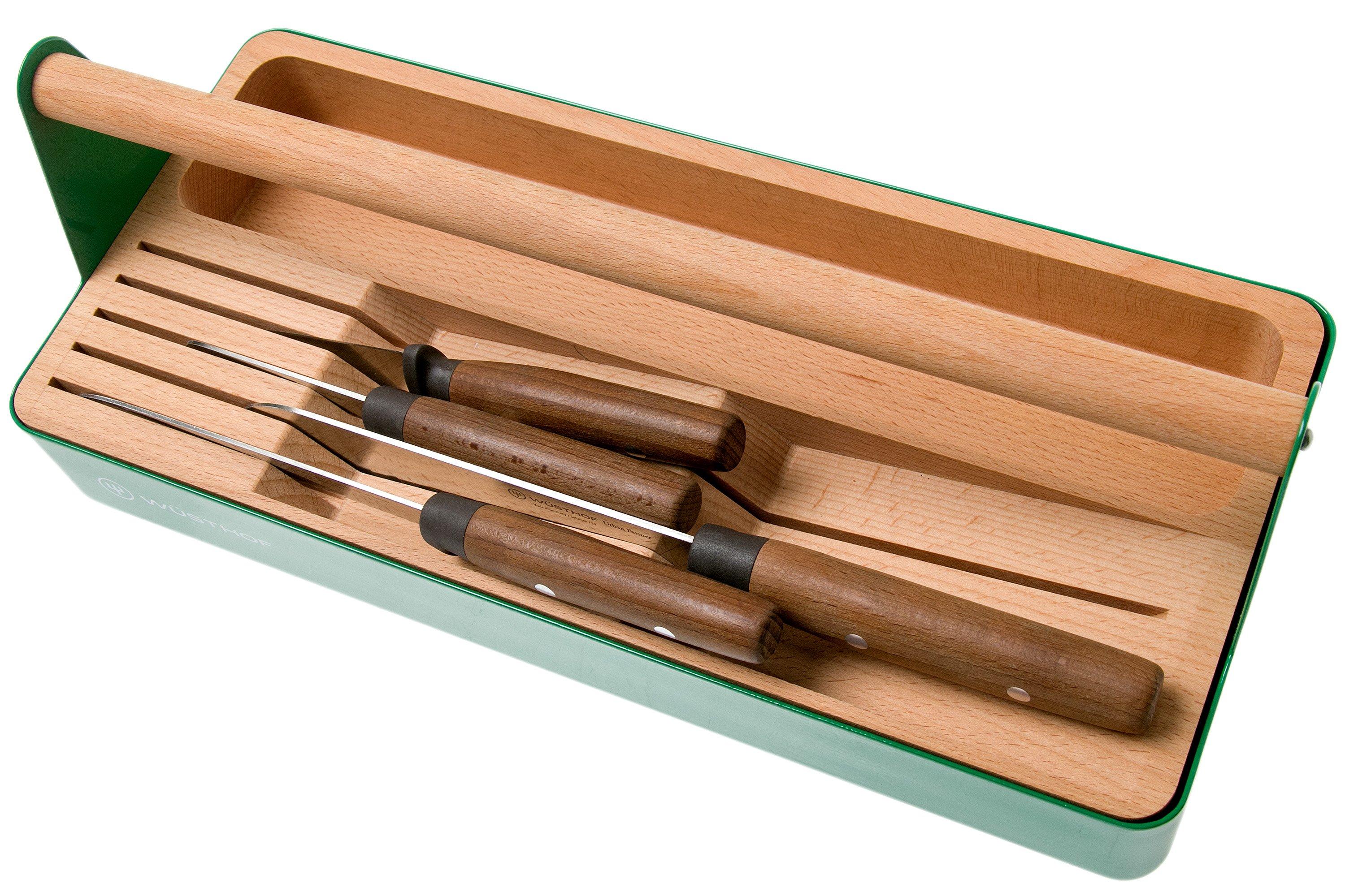 Wüsthof Urban Farmer tool basket with four knives, 9480-1 ...
