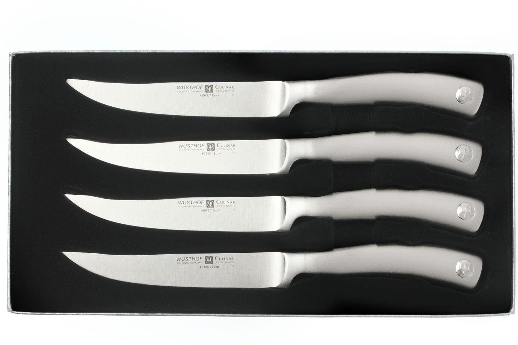 Wusthof Culinar Steak knife set 4-Piece | Advantageously shopping at ...