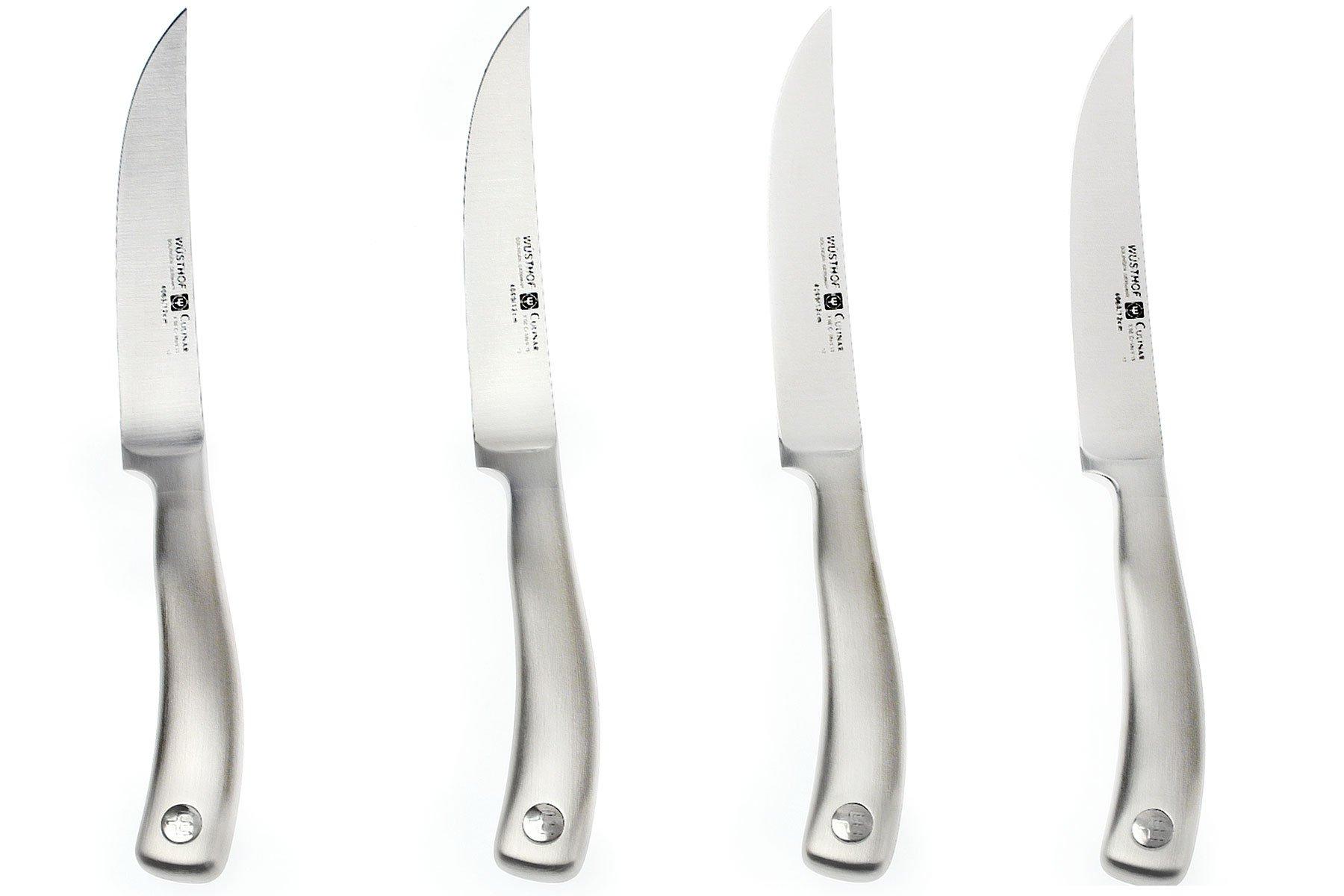 Wusthof Culinar Steak knife set 4-Piece | Advantageously shopping at ...