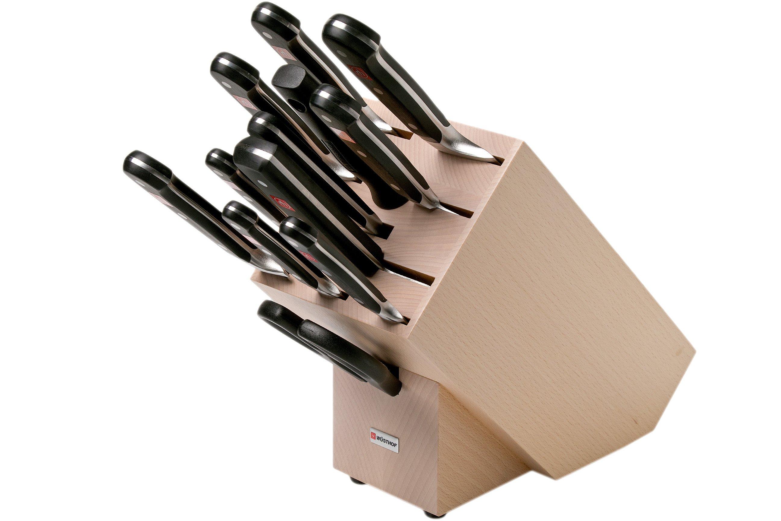 Wüsthof Classic Naturel Messenblok 12-dlg, 9846 | Voordelig kopen bij ...