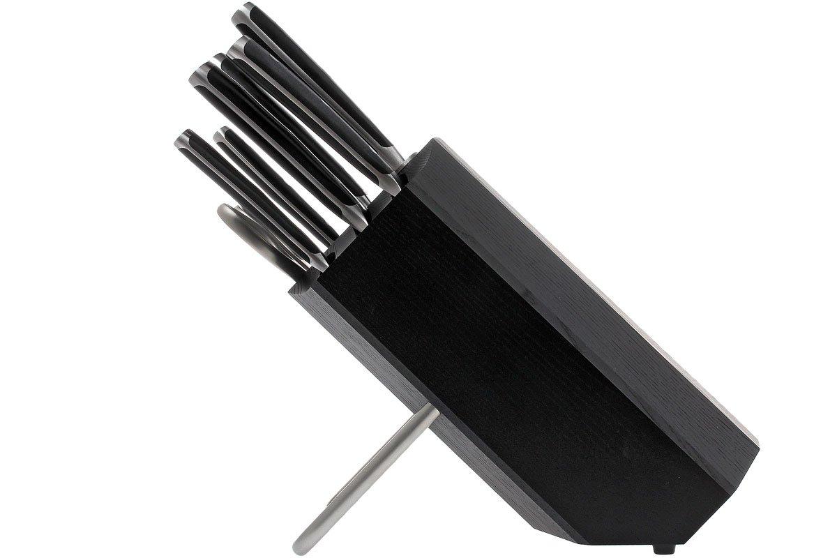 Wüsthof Classic Ikon messenblok 8-delig, zwart | Voordelig kopen bij ...