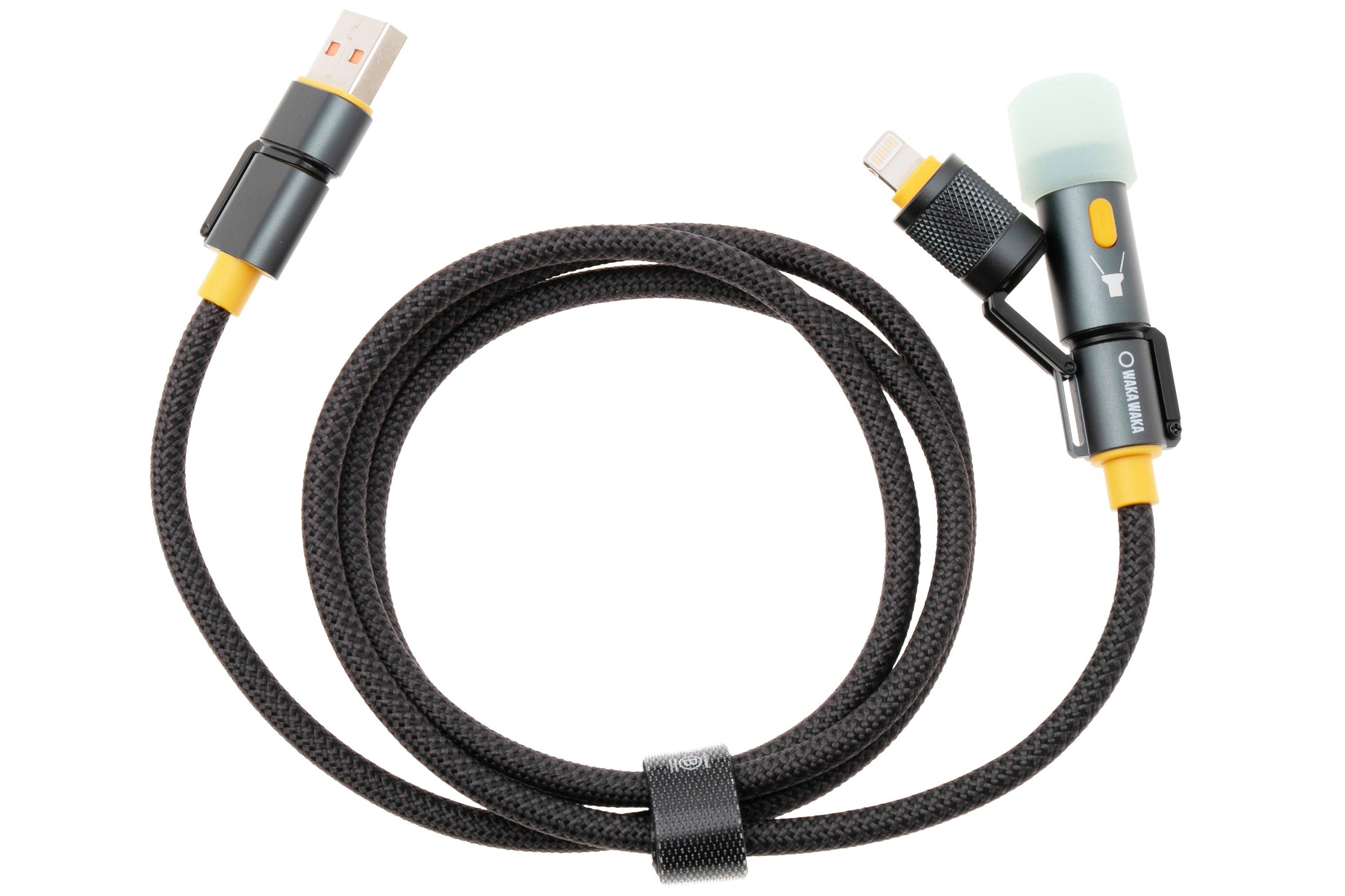 WakaWaka Connect Multiplug USB Cable C00-032501, travel cable ...