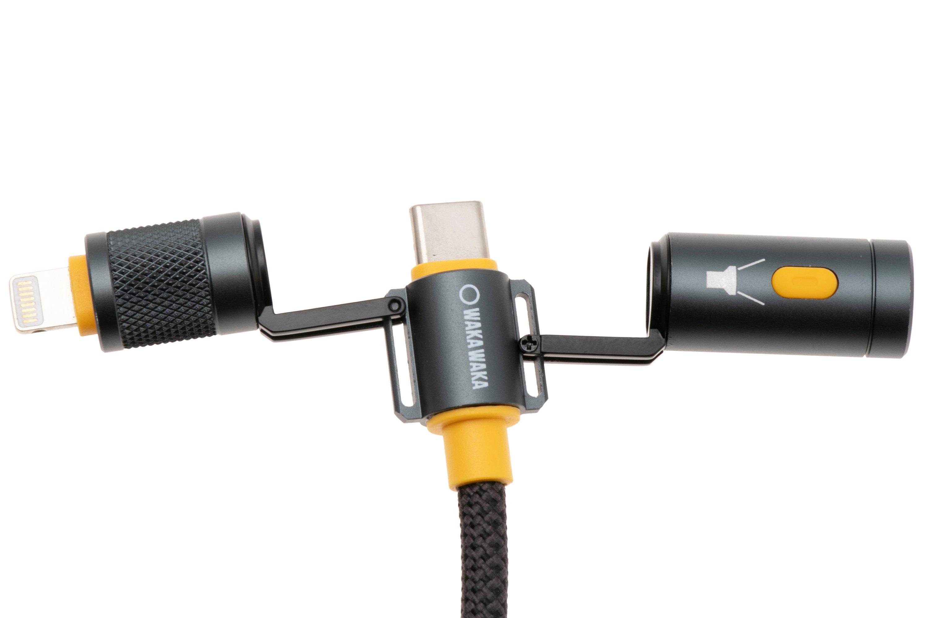 WakaWaka Connect PRO Multiplug USB Cable CP0-032501, travel cable ...