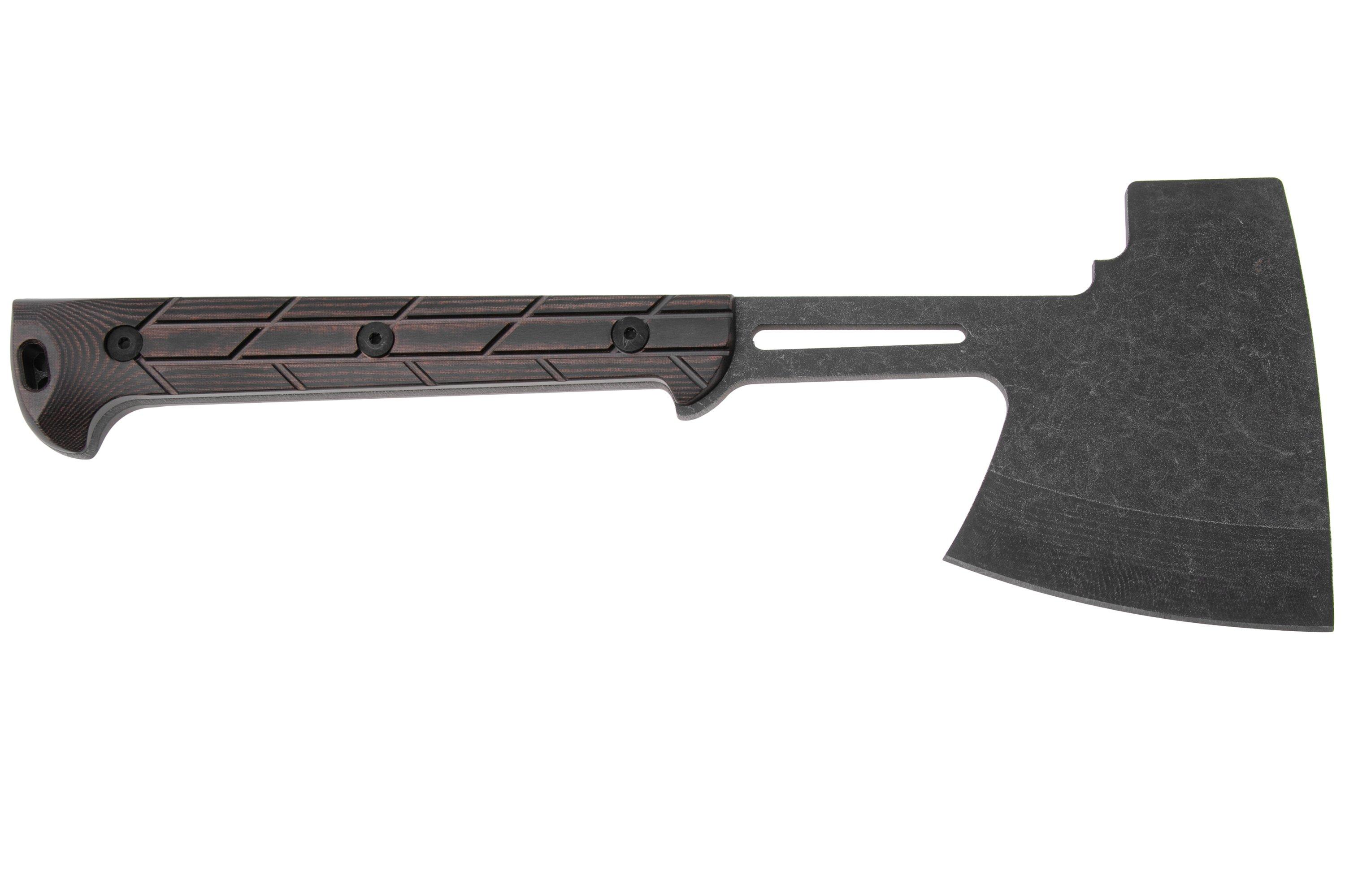 WOOX TERRA Hunting Axe, Micarta X-Grip Brown, hand axe | Advantageously ...