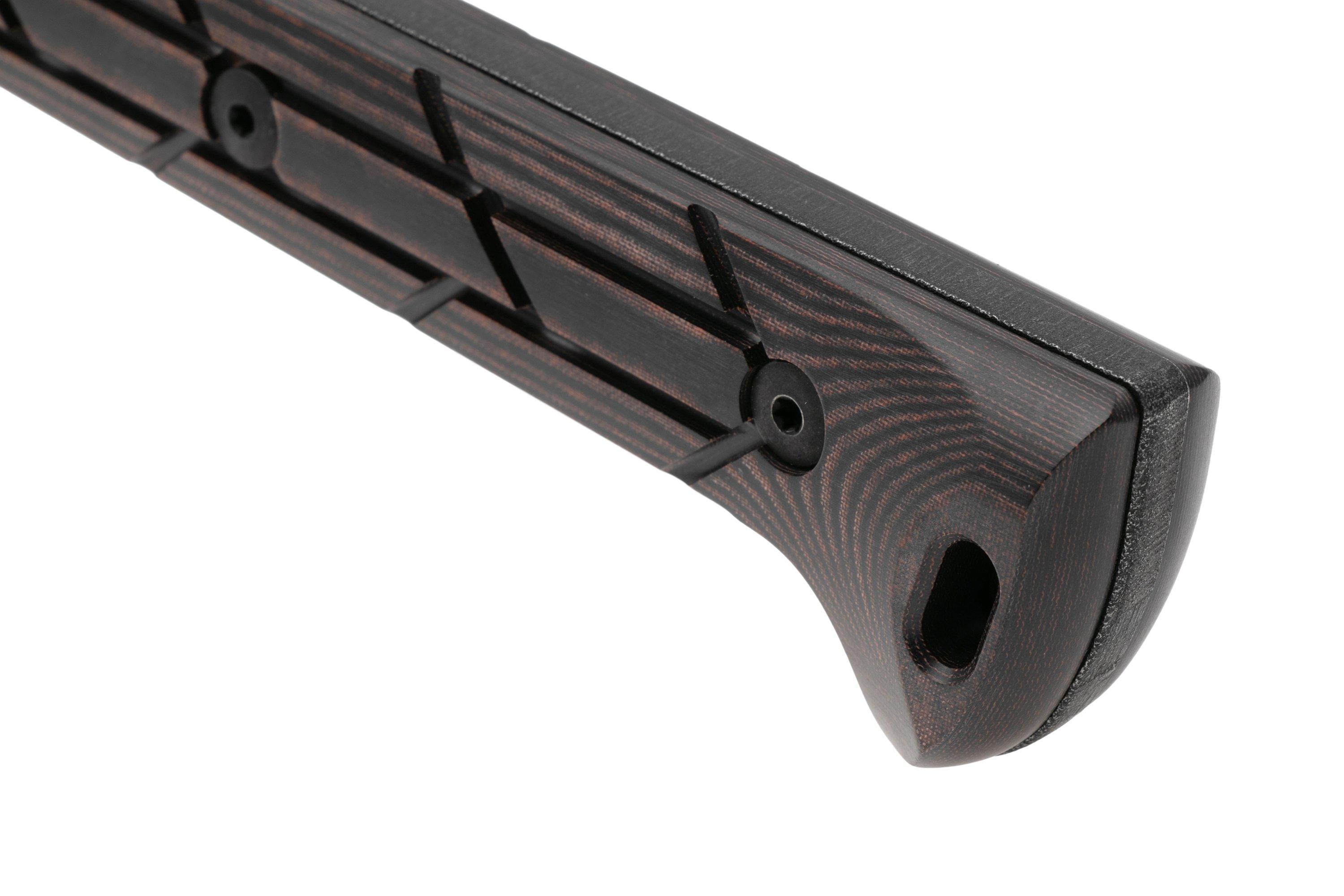 WOOX TERRA Hunting Axe, Micarta X-Grip Brown, hand axe | Advantageously ...