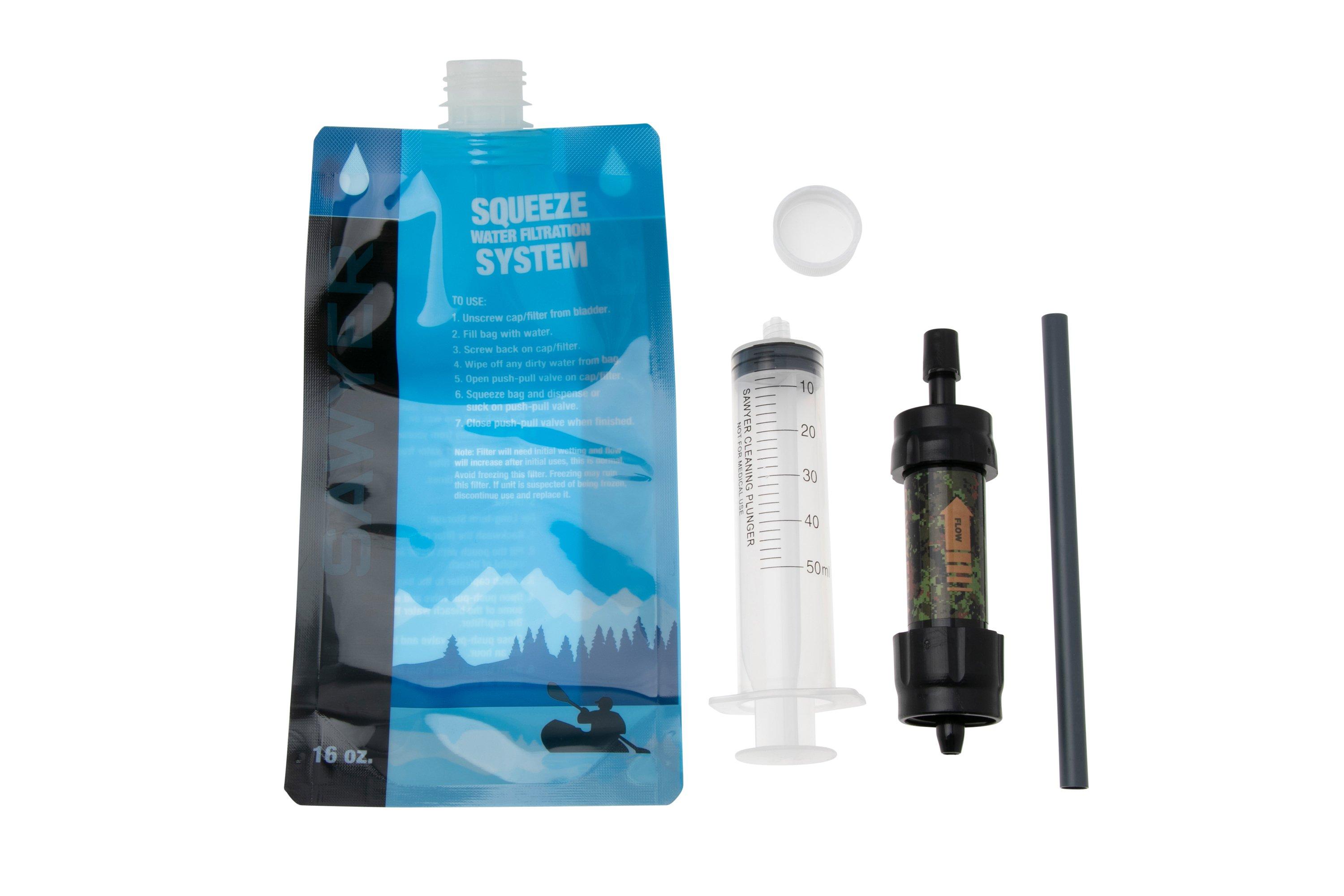 Sawyer Mini SP107 Camo, water filter | Advantageously shopping at ...