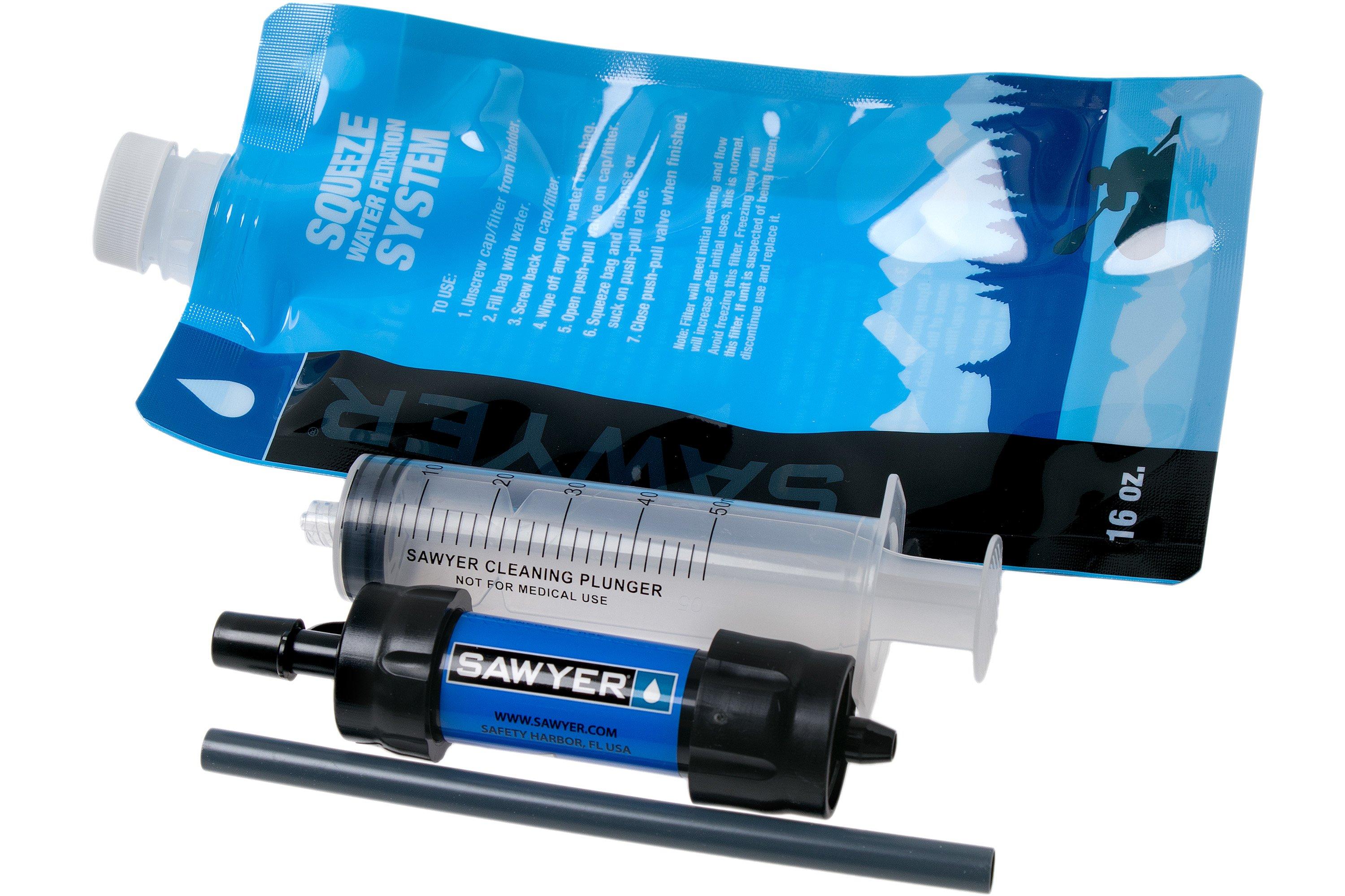 Sawyer Mini SP128, blue, water filter | Advantageously shopping at ...