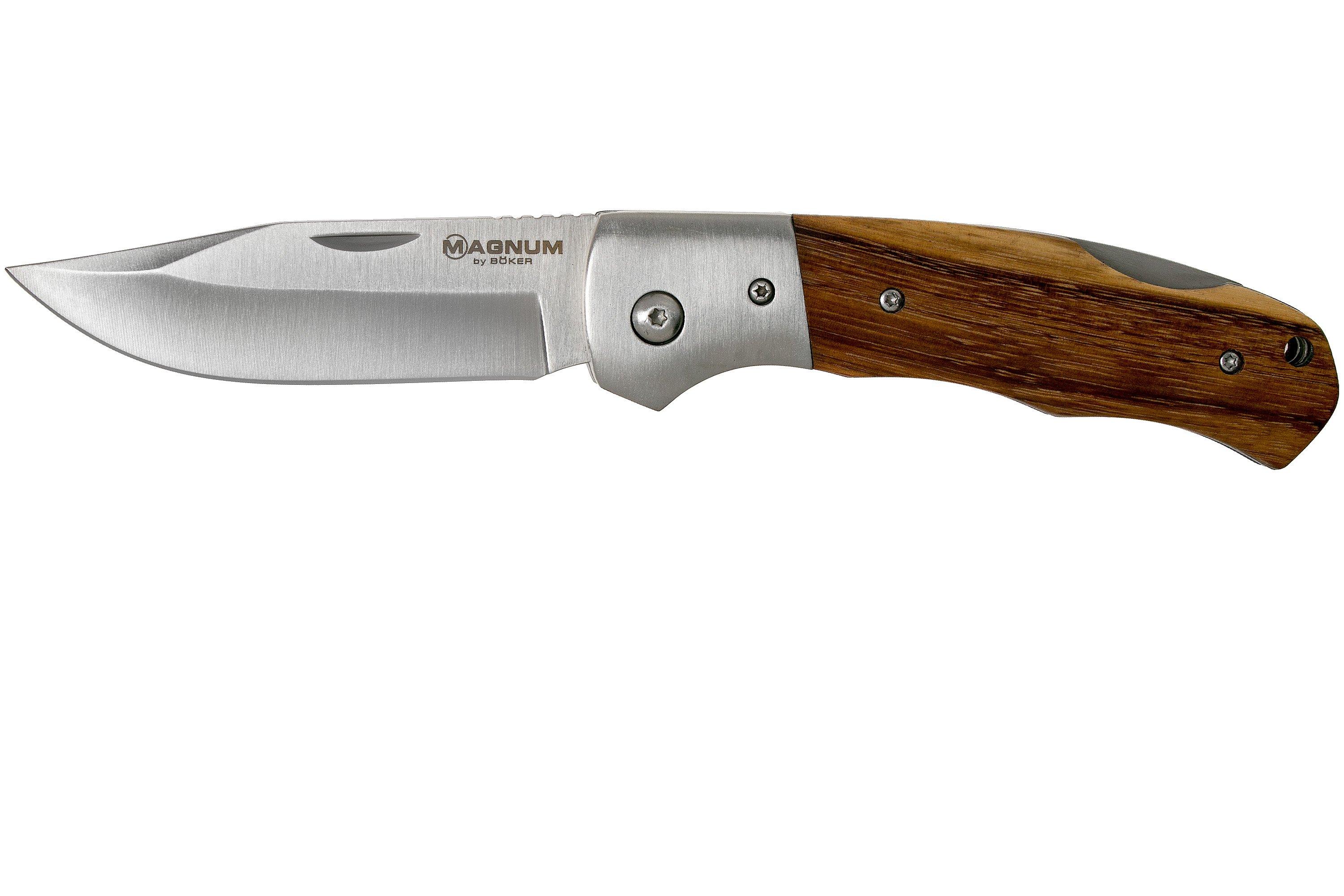 Böker Magnum Rustic 01SC075 pocket knife with Knivesandtools strop ...