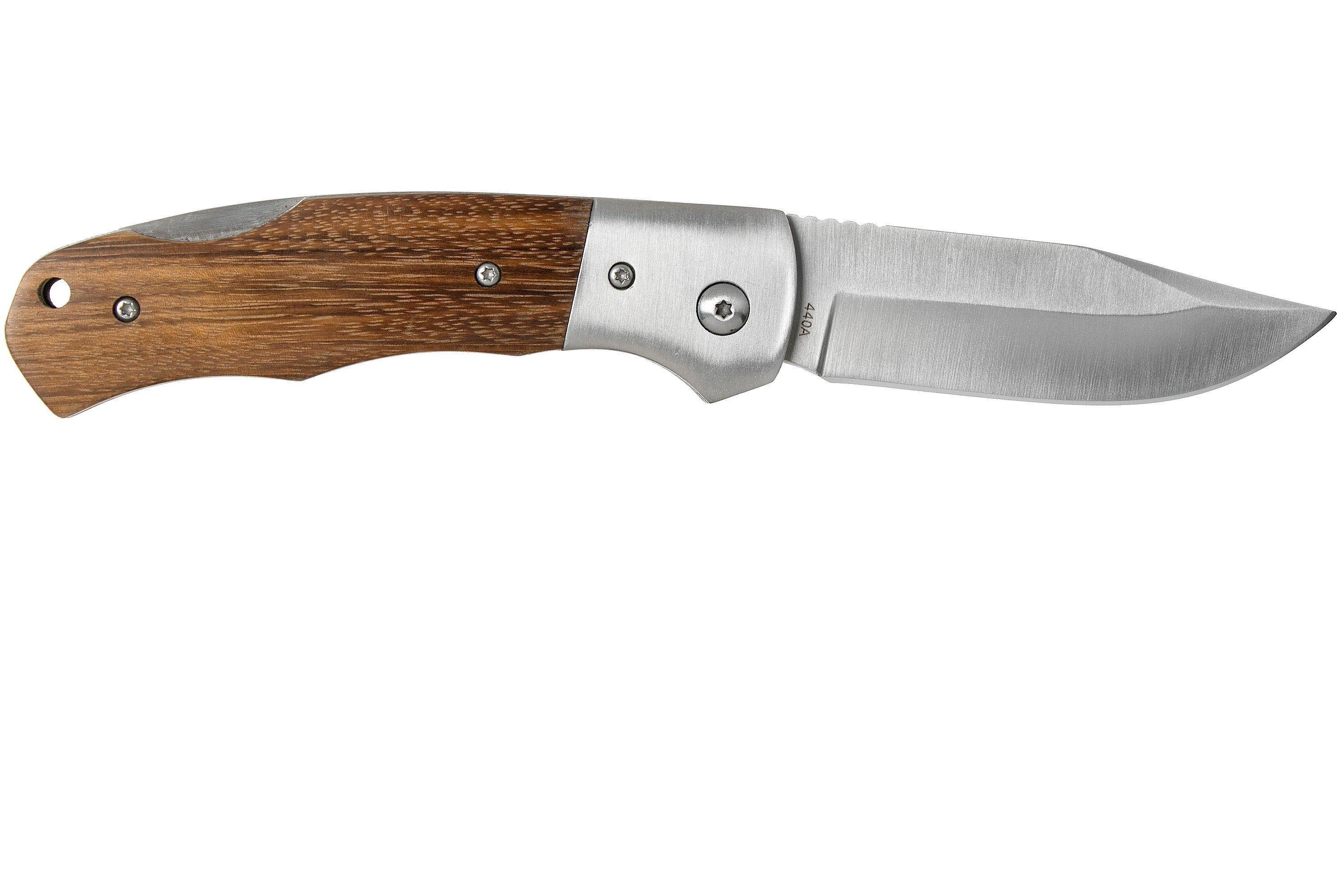 Böker Magnum Rustic 01SC075 pocket knife with Knivesandtools strop ...