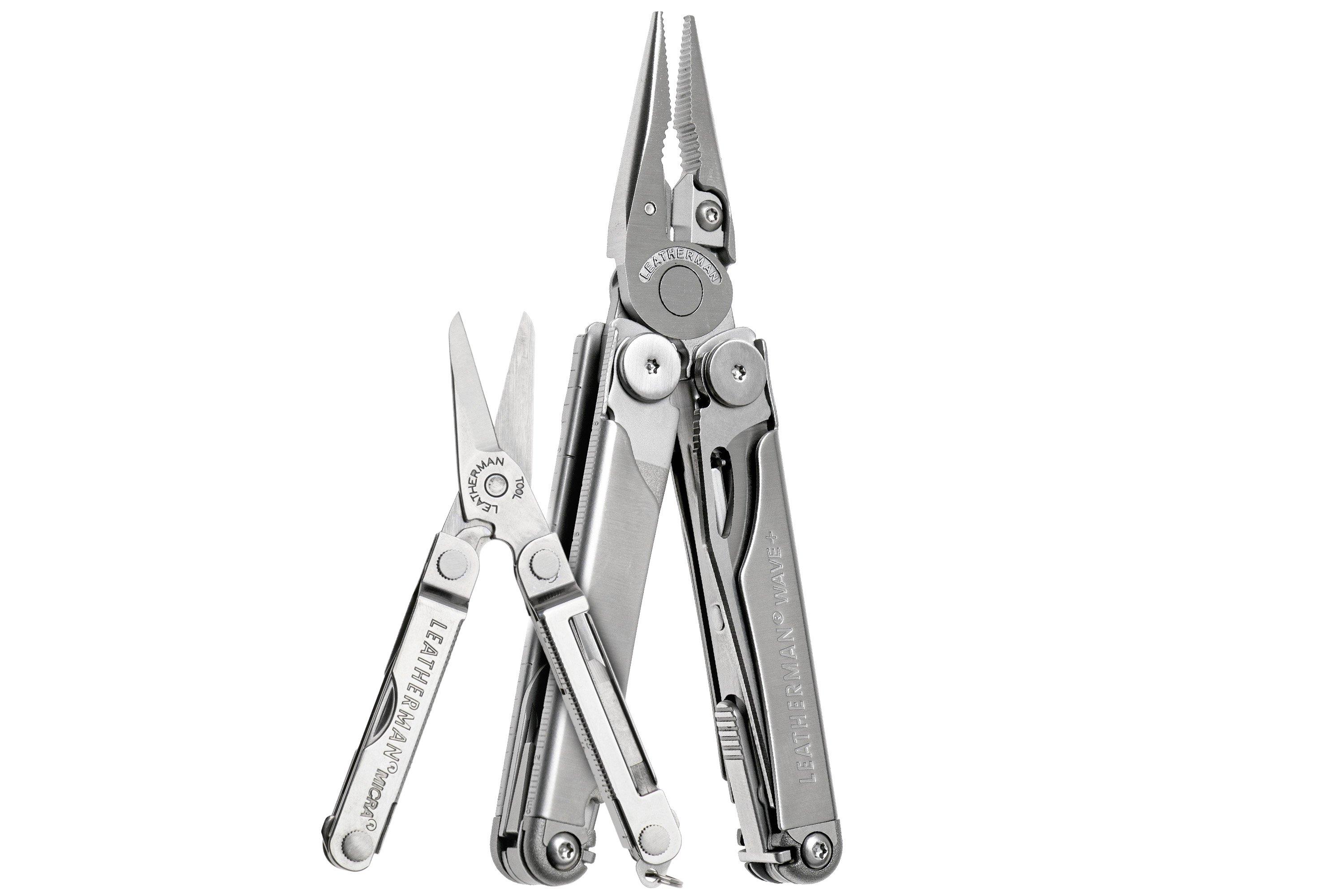 Leatherman Wave Plus with Leatherman Micra | Advantageously shopping at ...