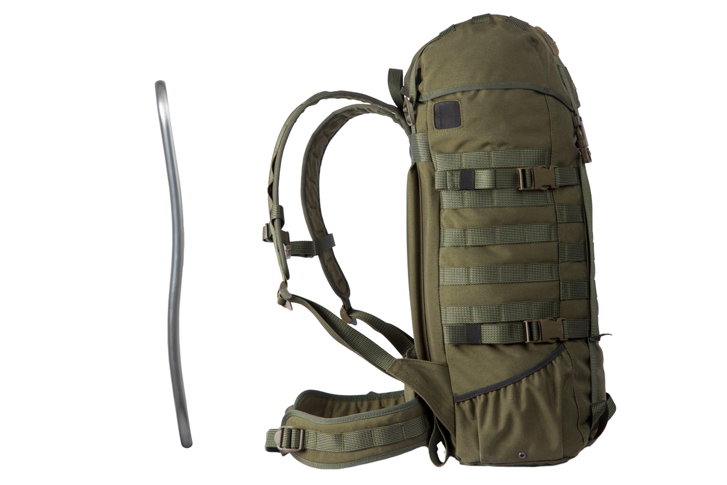Savotta Jääkäri M Green, sac à dos, 30 Litres avec cadre en aluminium ...