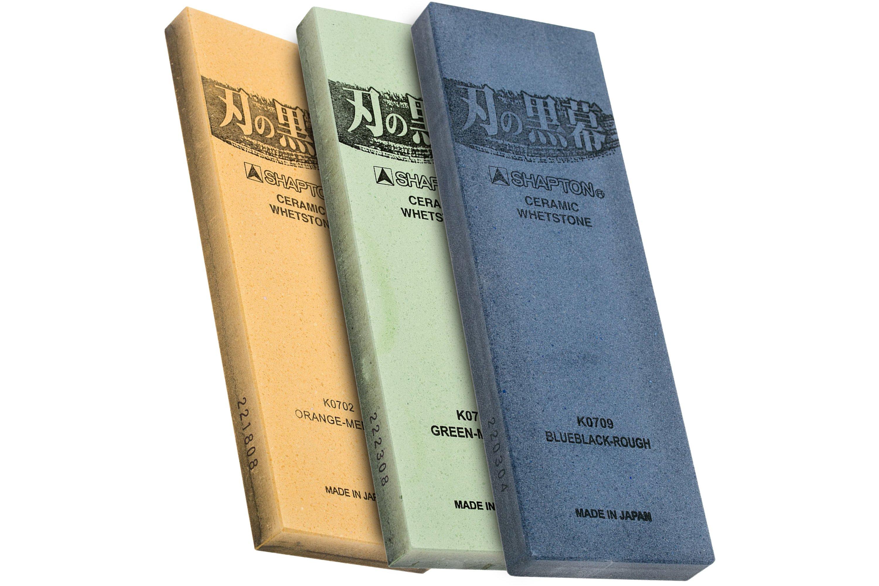 Shapton Pro Stone sharpening stones, grain 320, 1000, 2000 ...