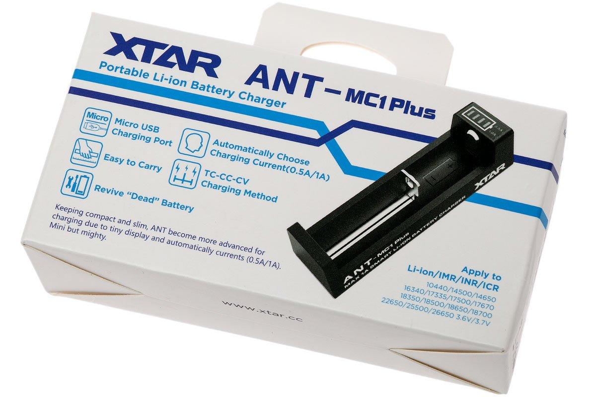 XTAR MC1 Plus batterijlader voor oa. 18650 | Voordelig kopen bij knivesandtools.nl