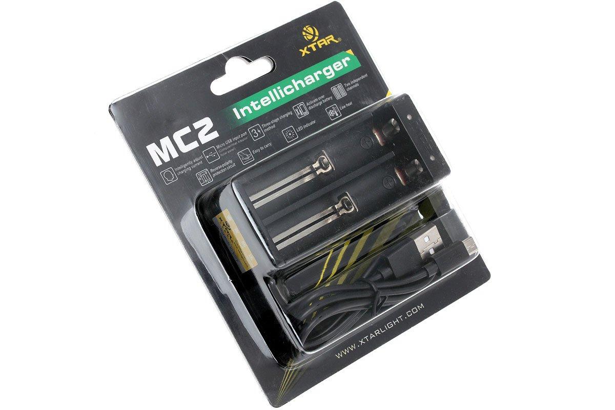 XTAR MC2 charger for 18650 and other batteries | Advantageously ...